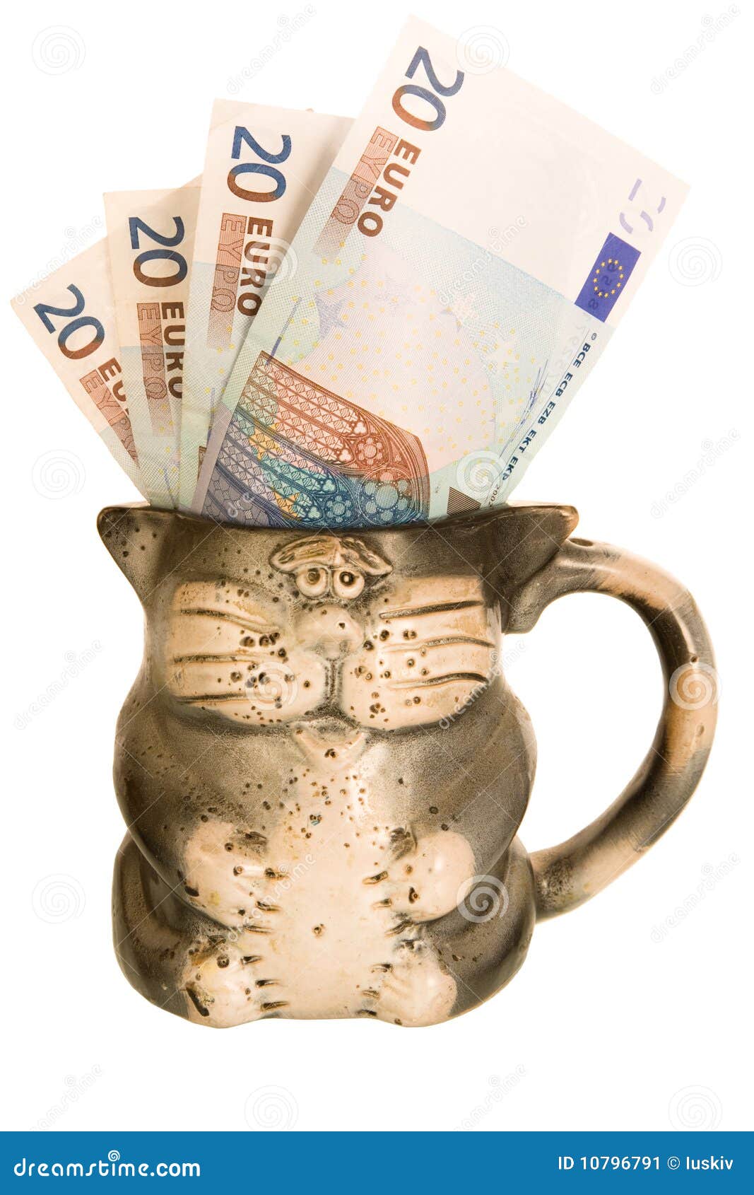 Mug euro money stock image. Image of prosperity, progress - 10796791