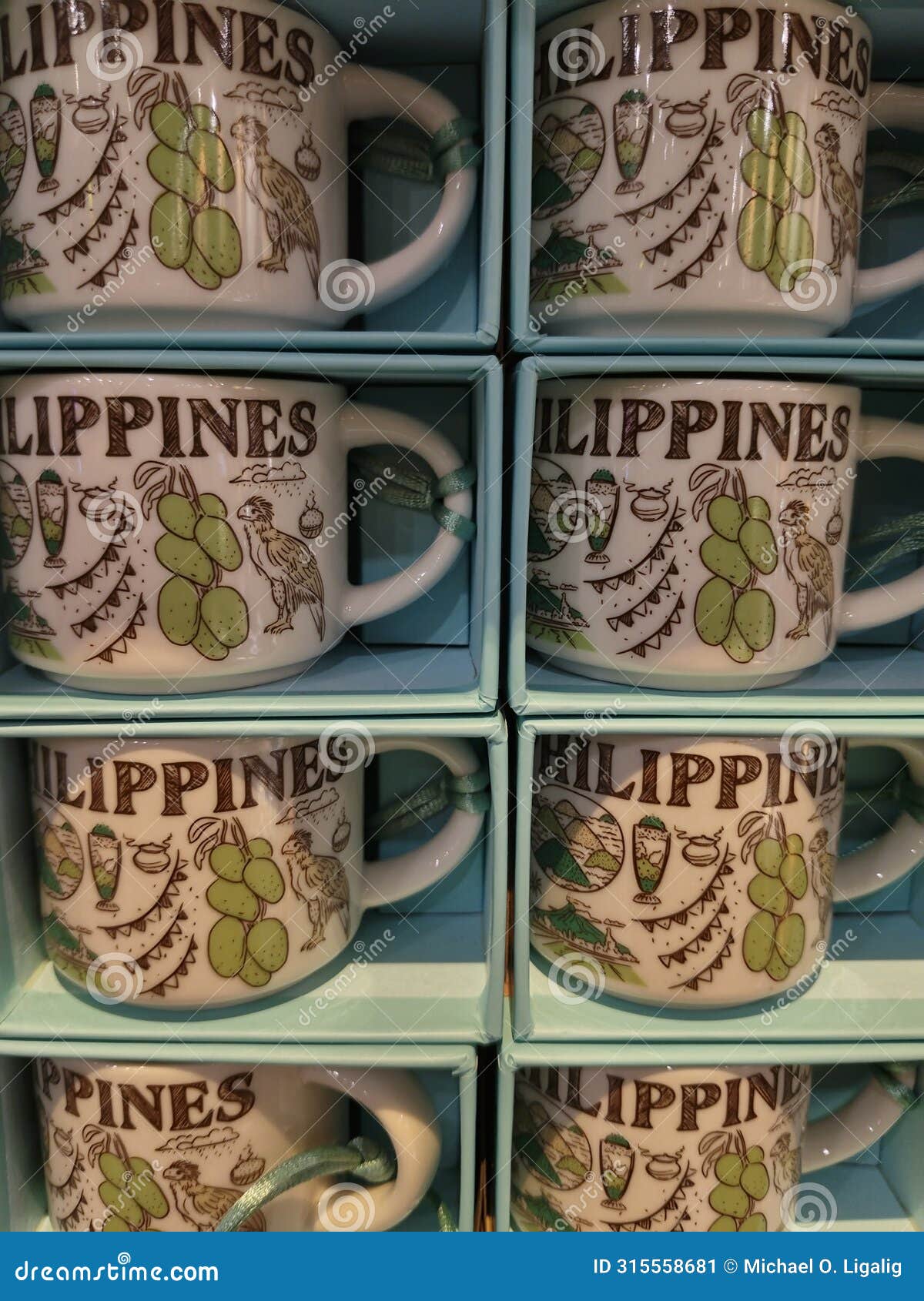 Mug Painted with Philippine Design Stock Image - Image of design ...