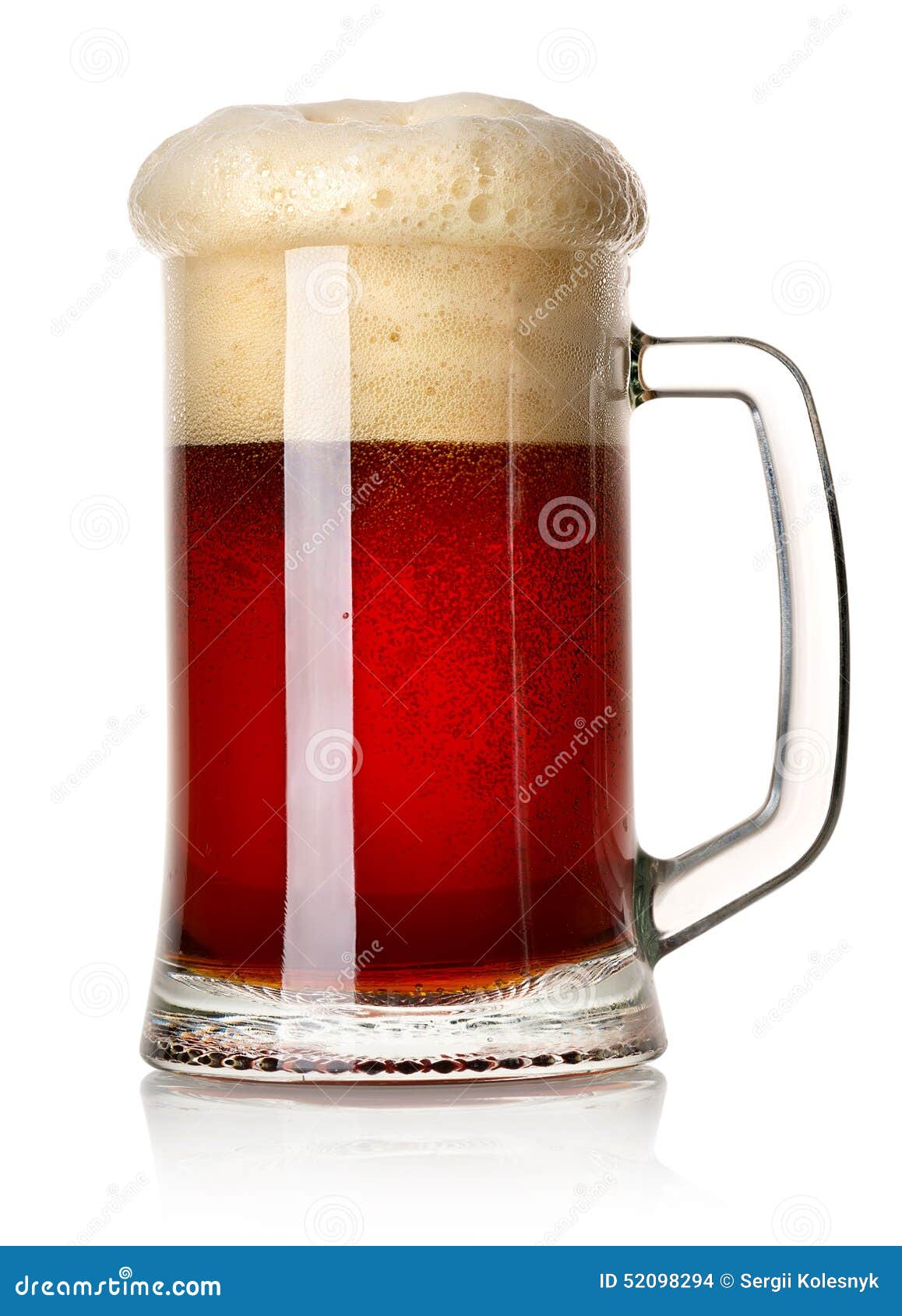 Mug of red beer stock photo. Image of drops, enjoiment - 52098294