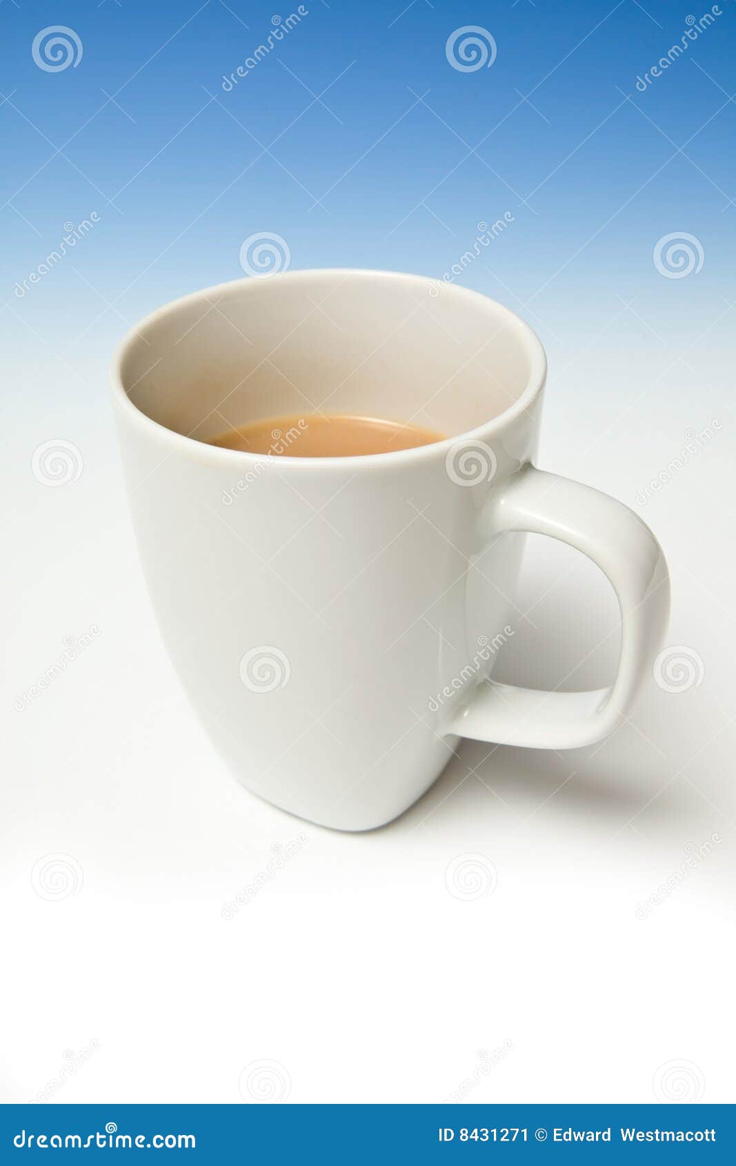 Mug of tea stock image. Image of beverage, single, tableware - 8431271