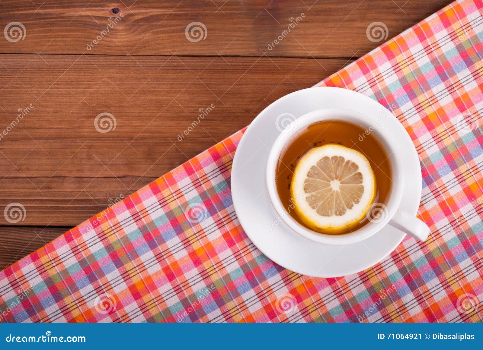 Mug of Tea on the Kitchen Table. Stock Image - Image of aroma, black ...