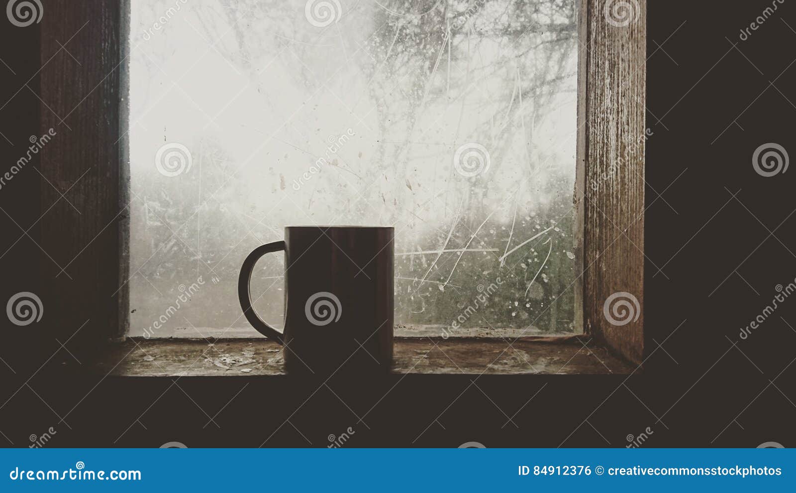 Mug On Window Sill Picture. Image: 84912376