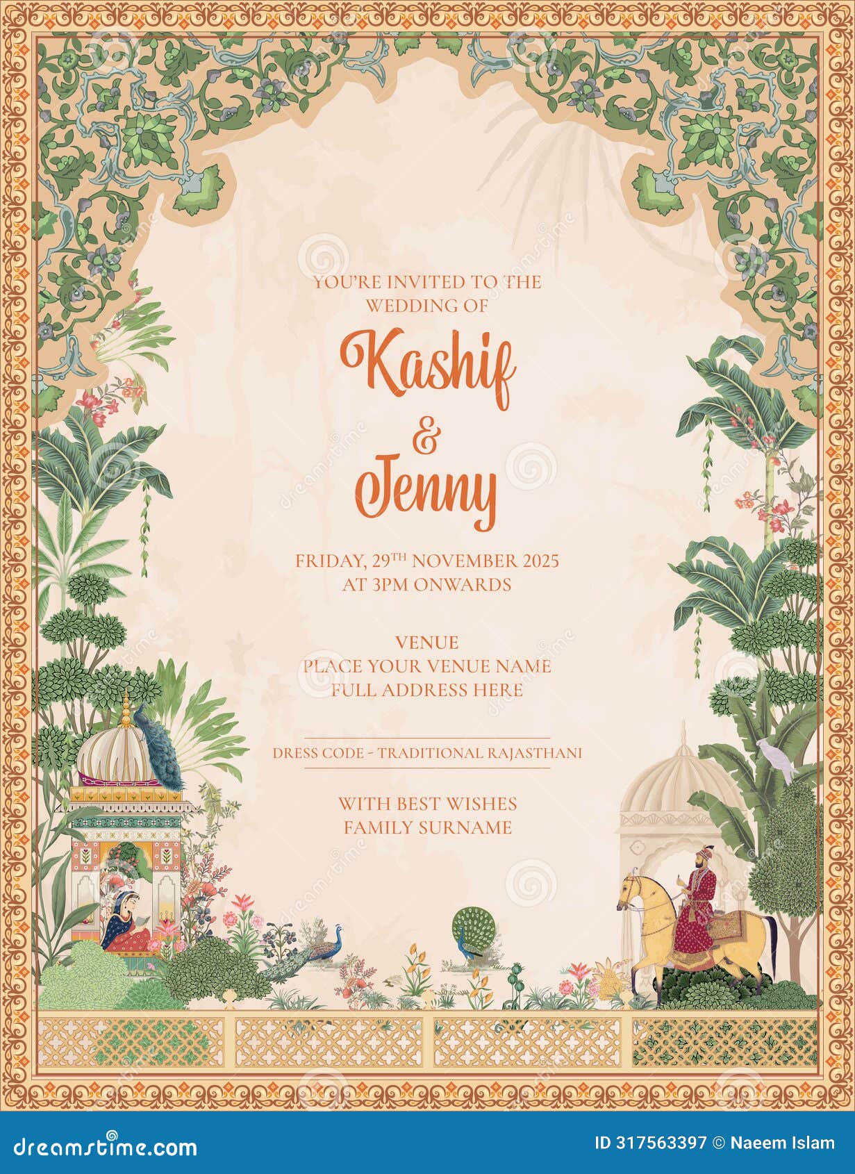 Invitation Card For Birthday Party With Cute Frog Princess. Birthday ...