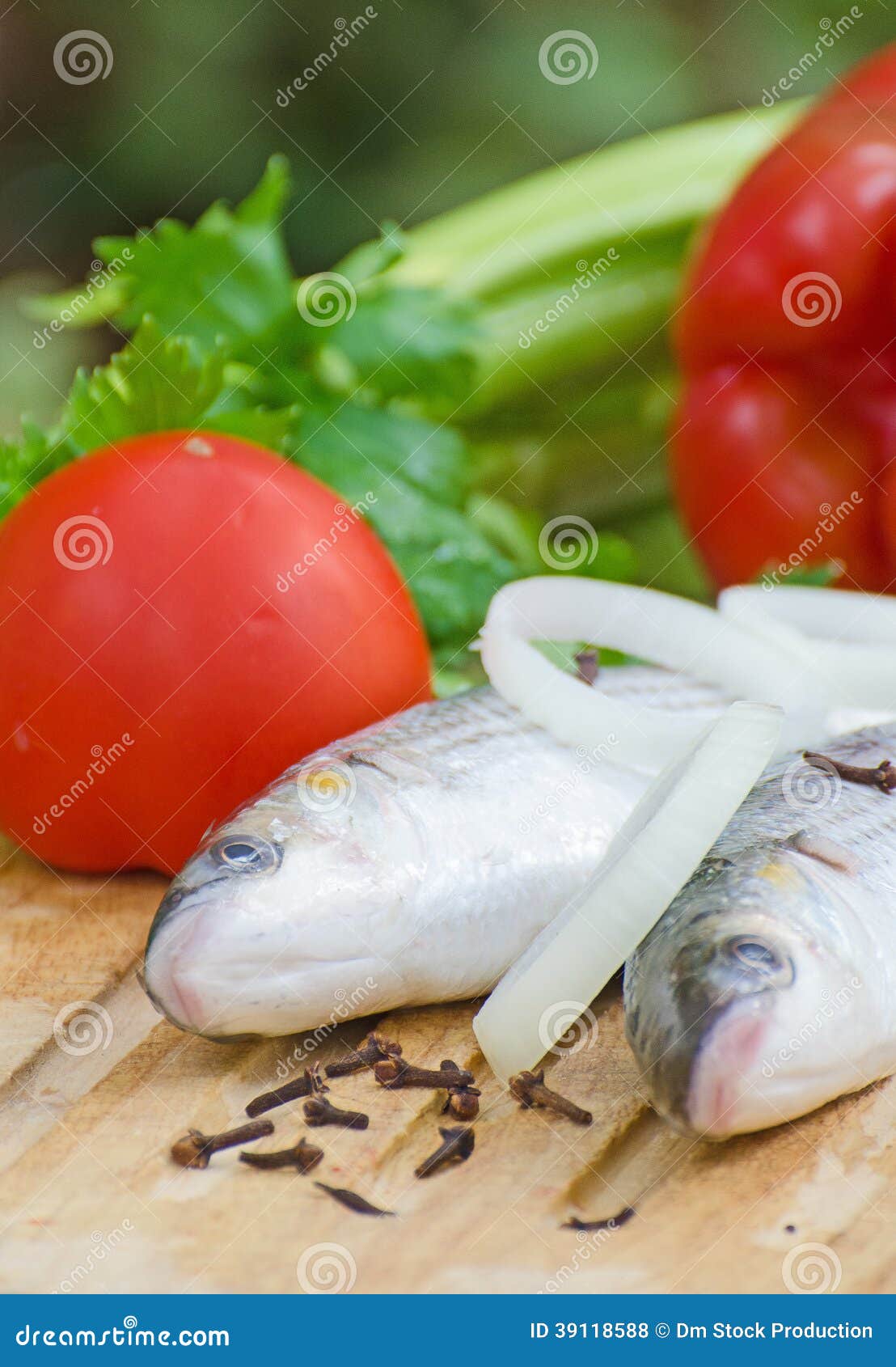 Mugil cephalus fish stock photo. Image of onion, mullet - 39118588