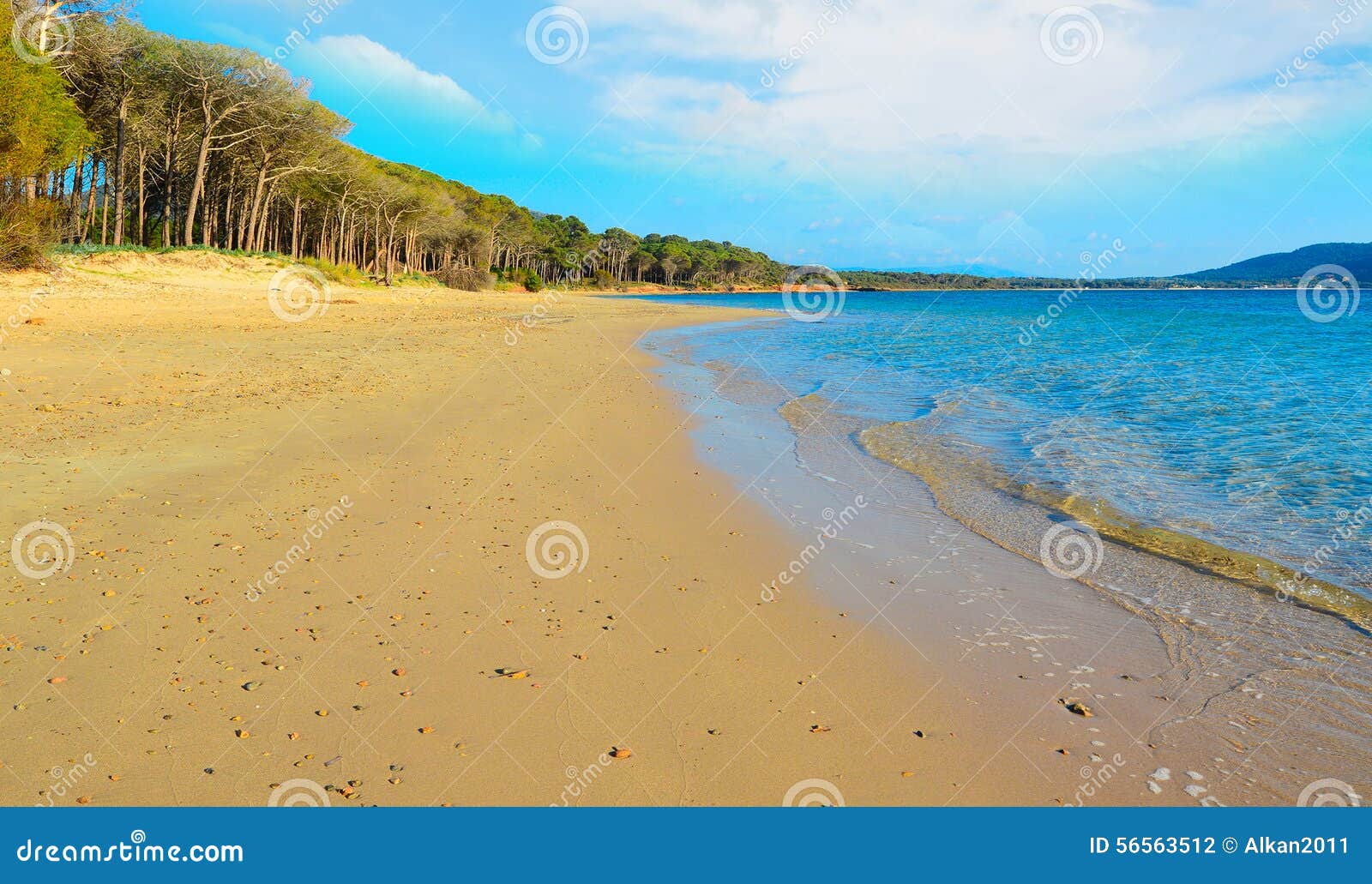 Mugoni beach under clouds stock photo. Image of sand - 56563512