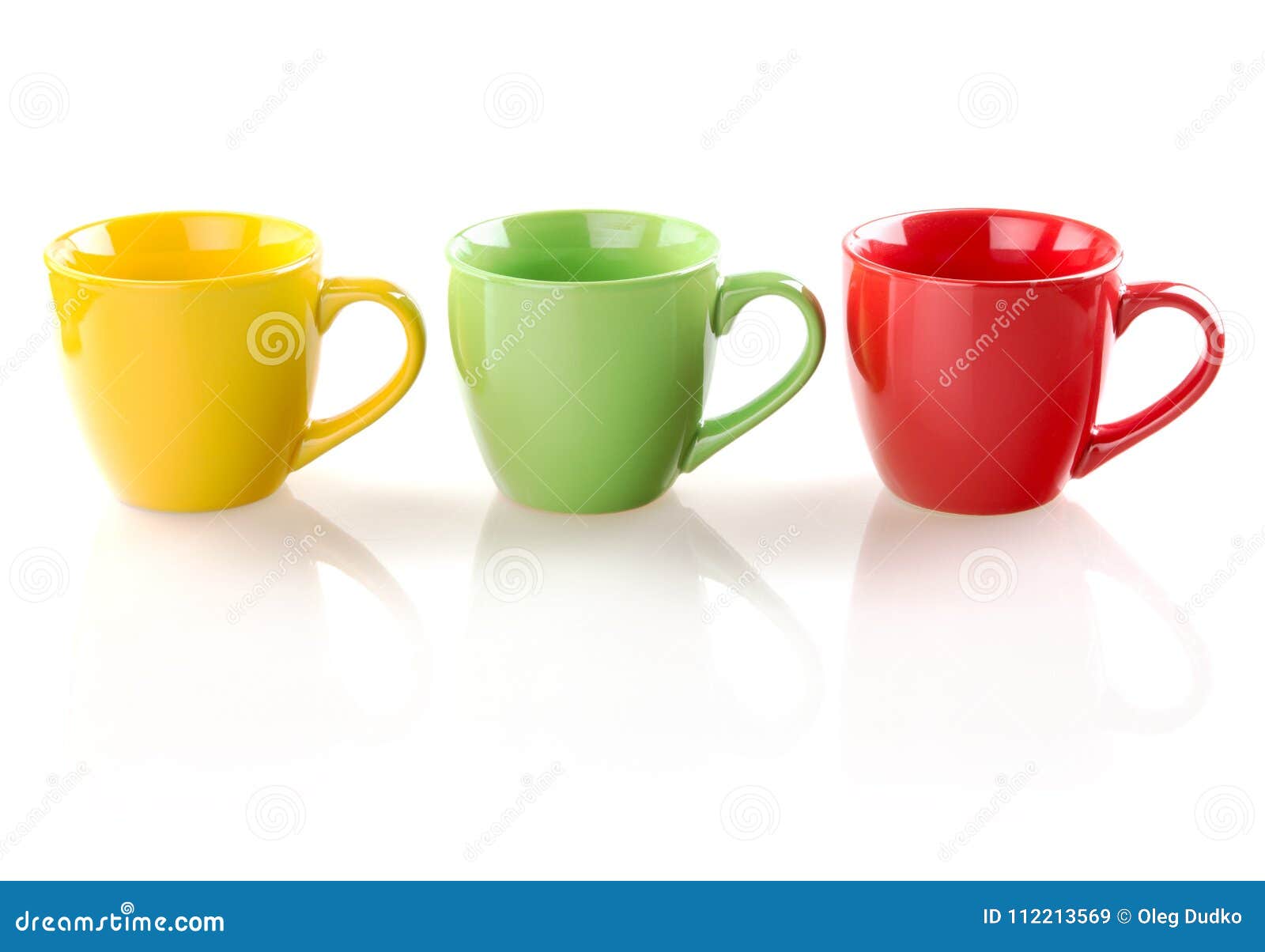 Three Mugs stock image. Image of white, mugs, blue, coffee - 112213569