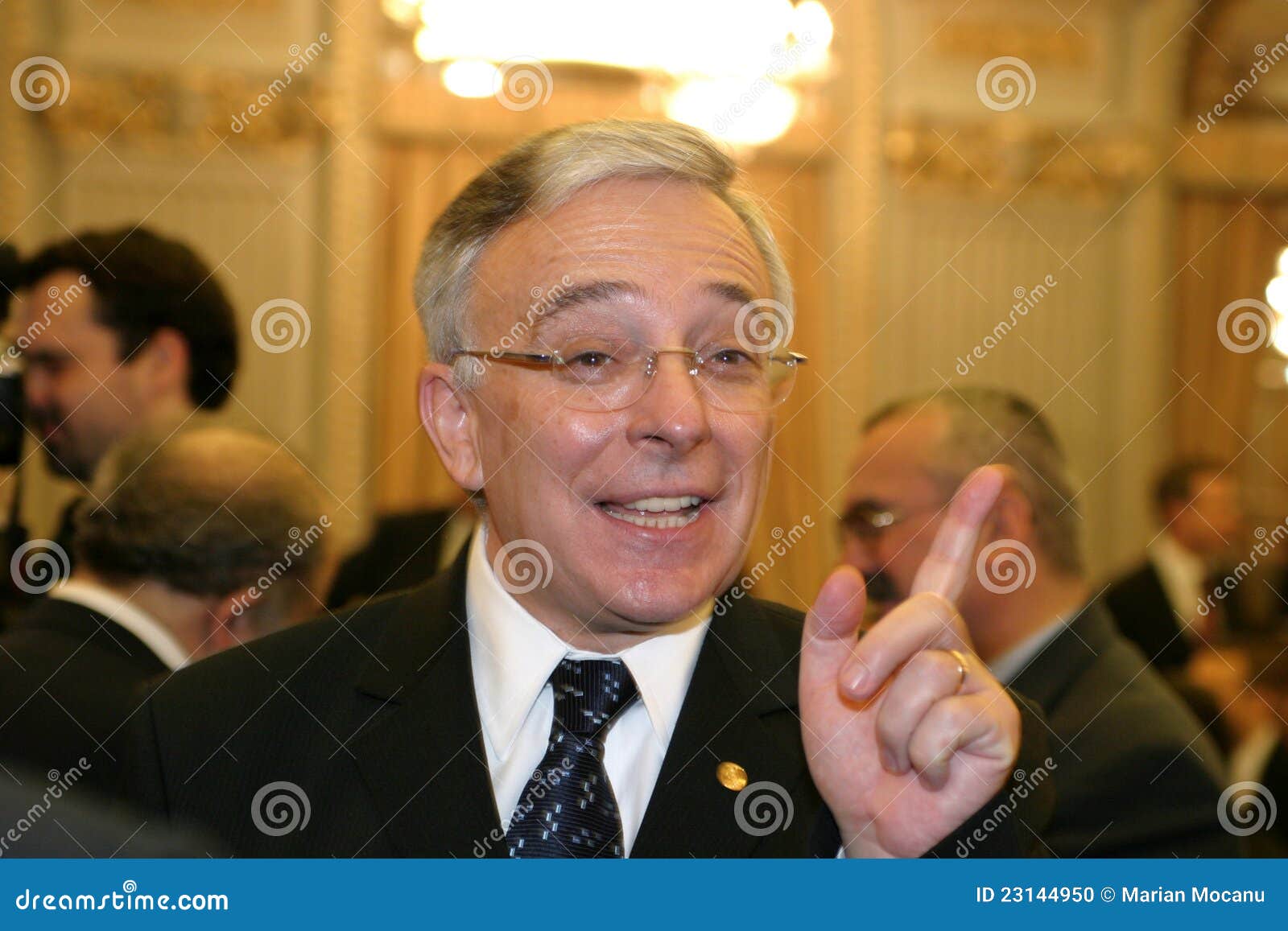 Mugur Isarescu editorial image. Image of national, executive - 23144950