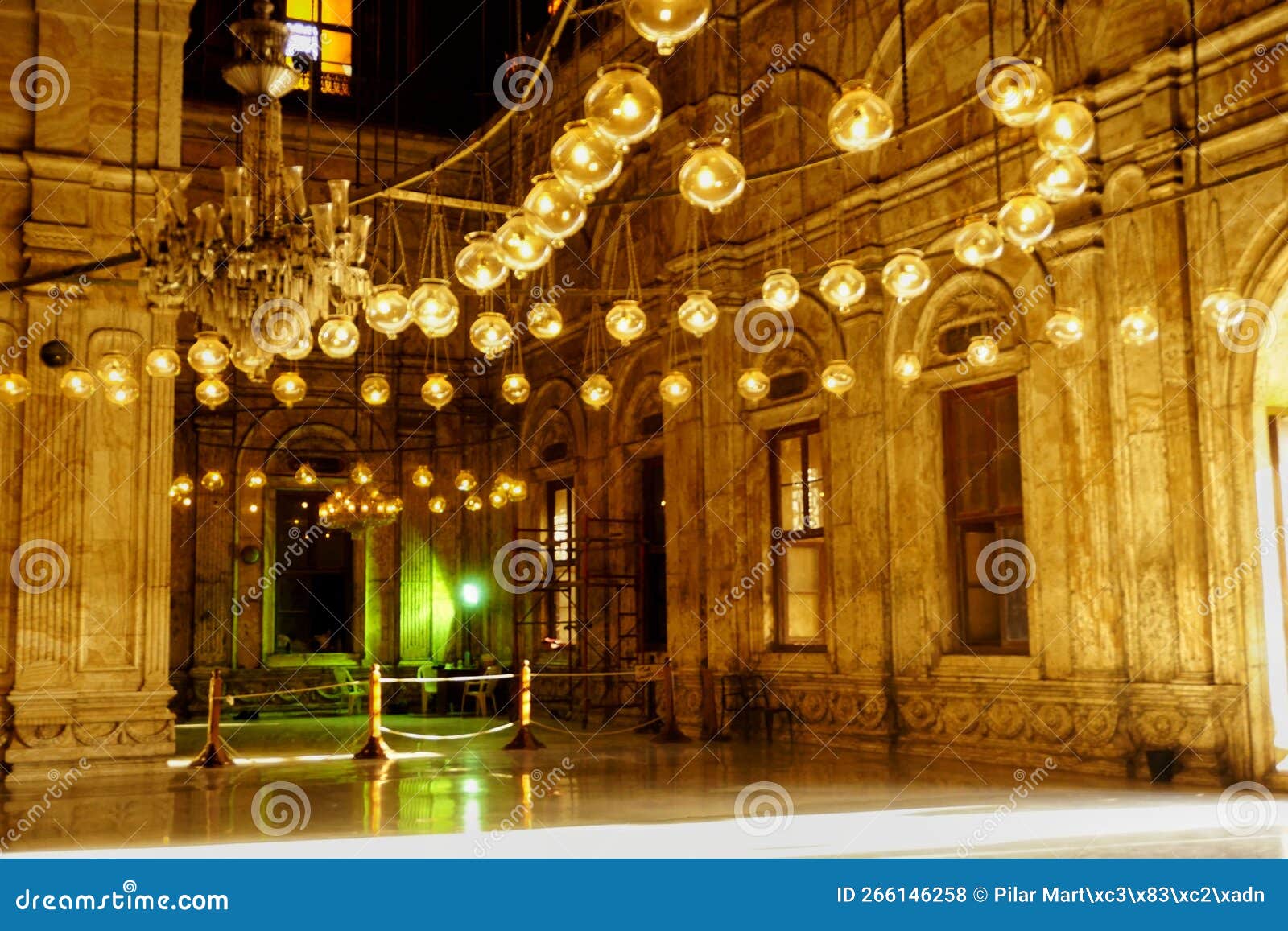 Muhammad Ali Mosque in Cairo Citadel in Egypt Stock Photo - Image of ...