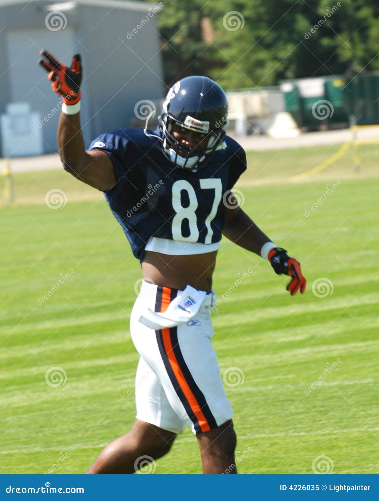 Muhsin Muhammad II editorial image. Image of camp, 2007 - 4226035