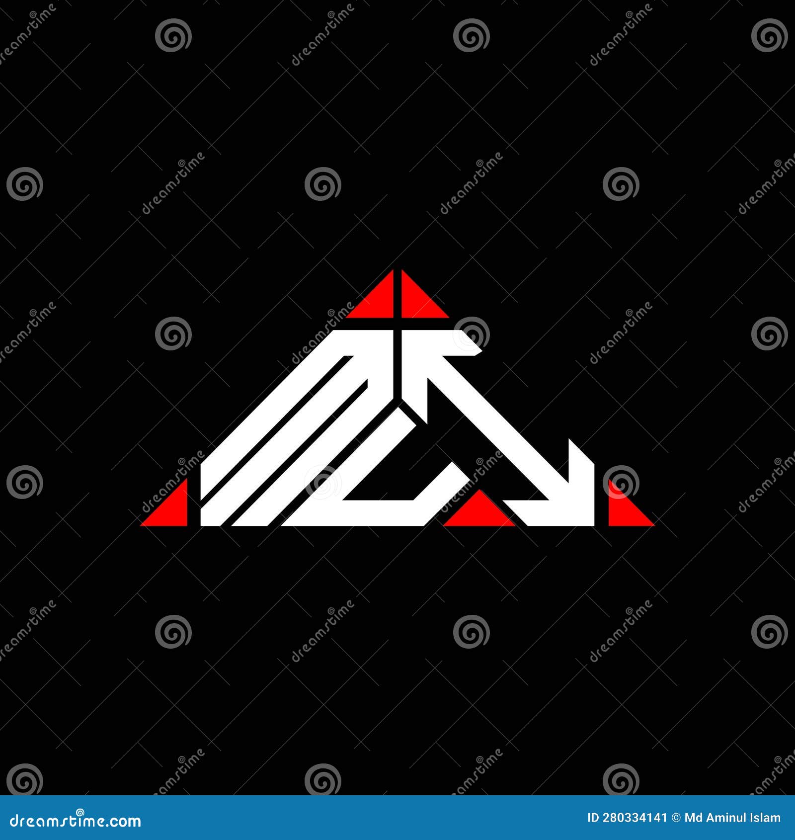 MUI Letter Logo Creative Design with Vector Graphic, MUI Stock Vector ...