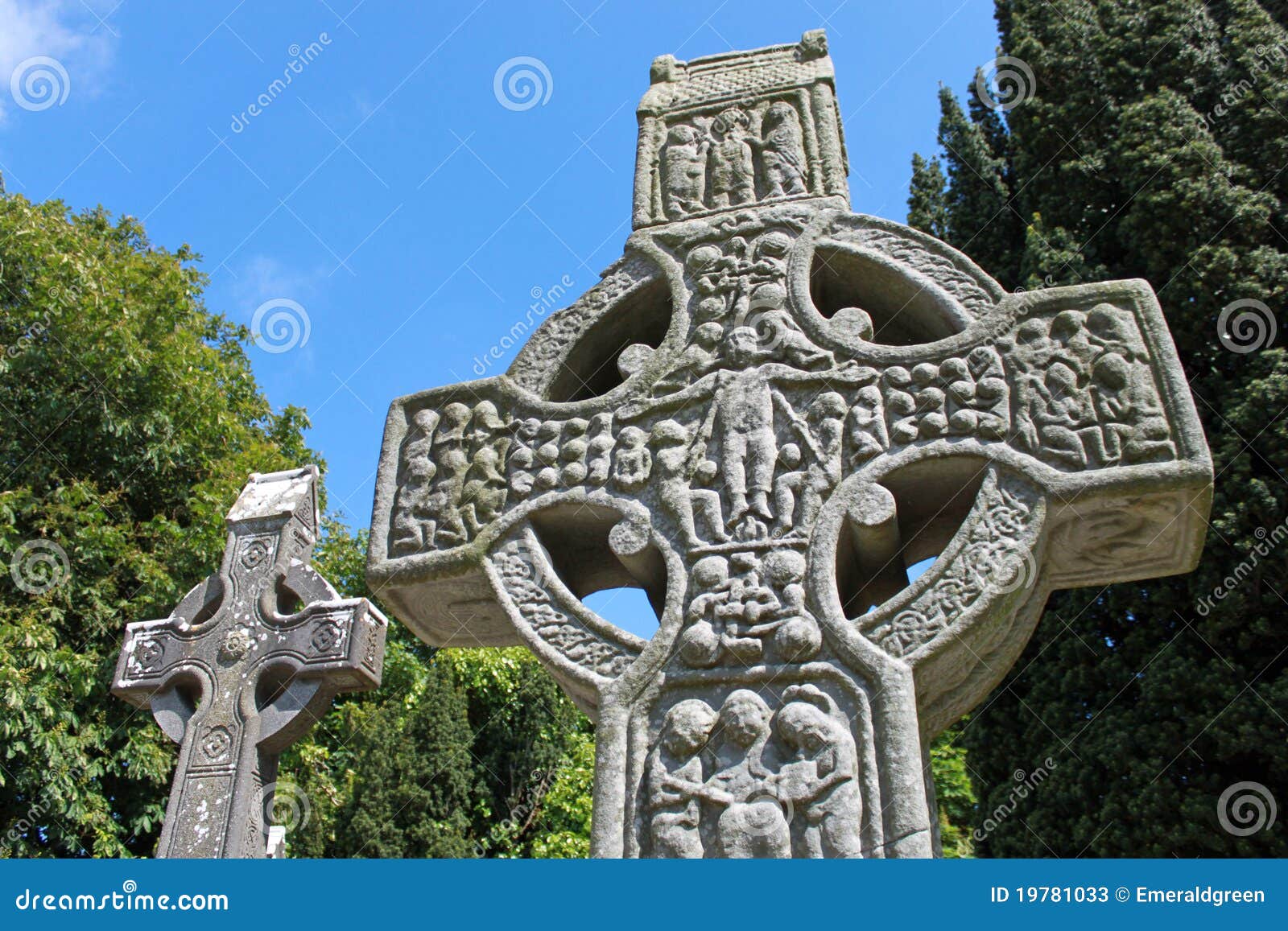 Muiredachs High Cross stock image. Image of ancient, tall - 19781033