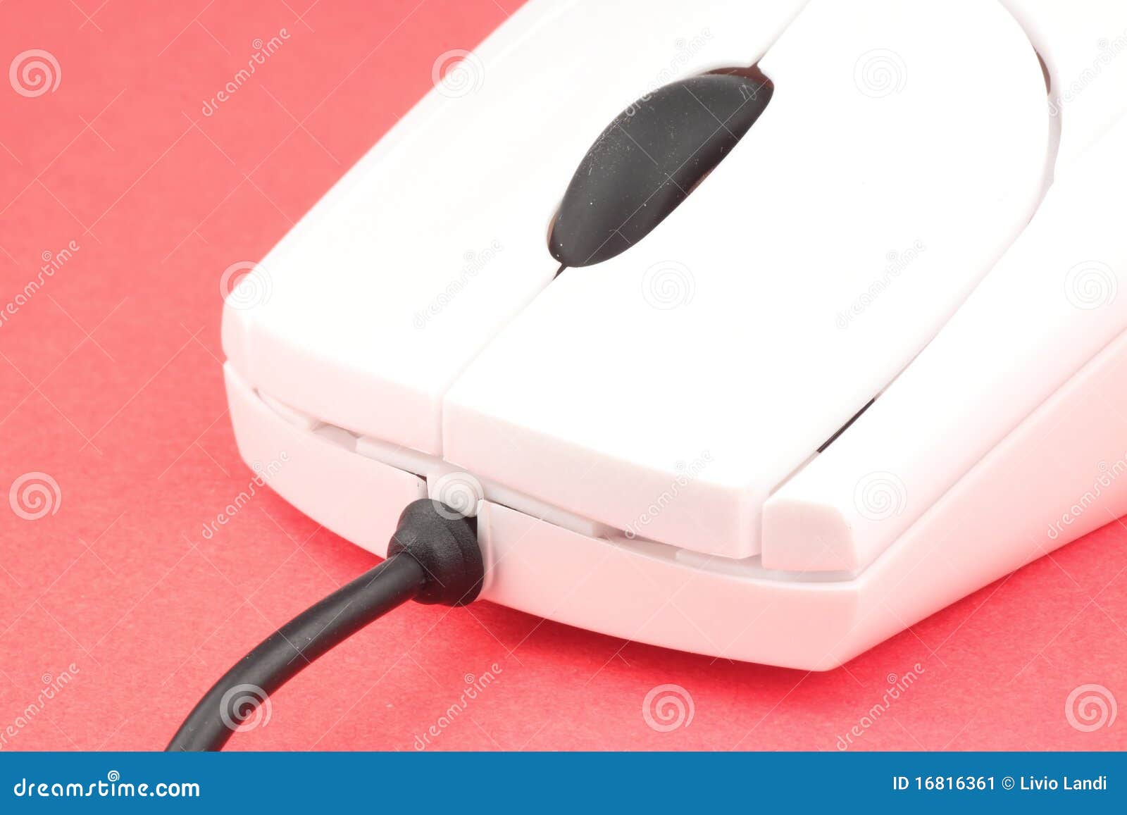 Muis stock afbeelding. Image of aansluting, invoer, rood - 16816361
