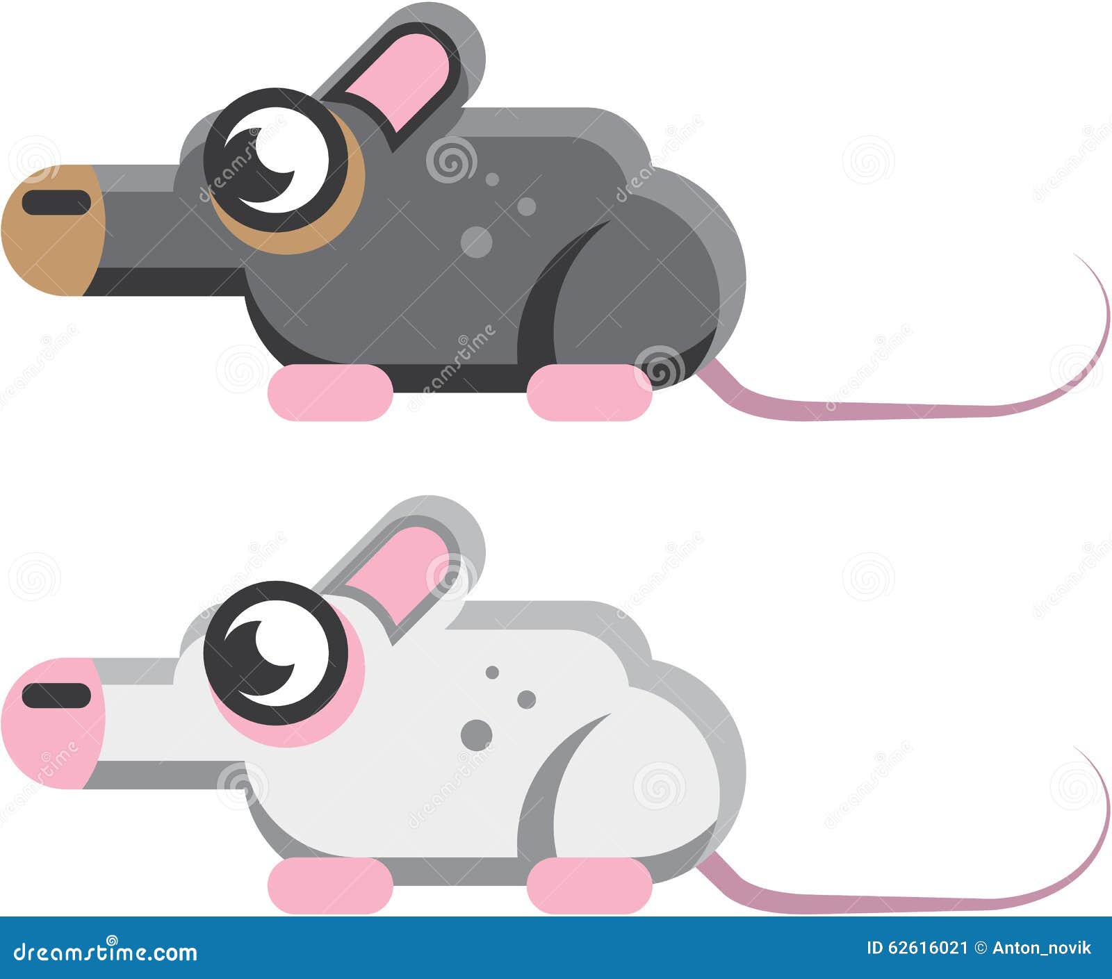 Muis Gestileerd Vectorpictogram Vector Illustratie - Illustration of ...