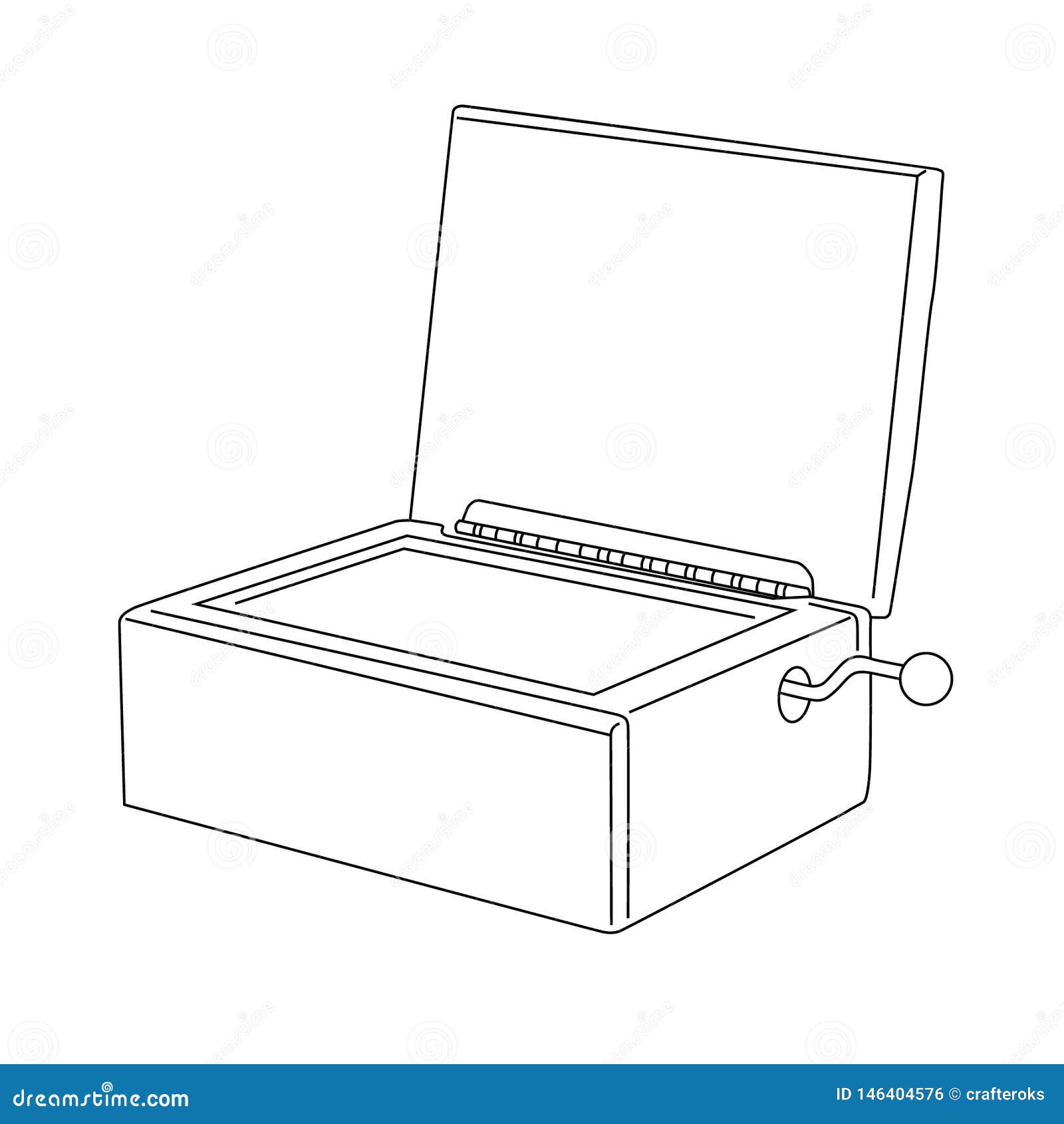 Muisc Box Vector Eps Illustration by Crafteroks Stock Vector ...