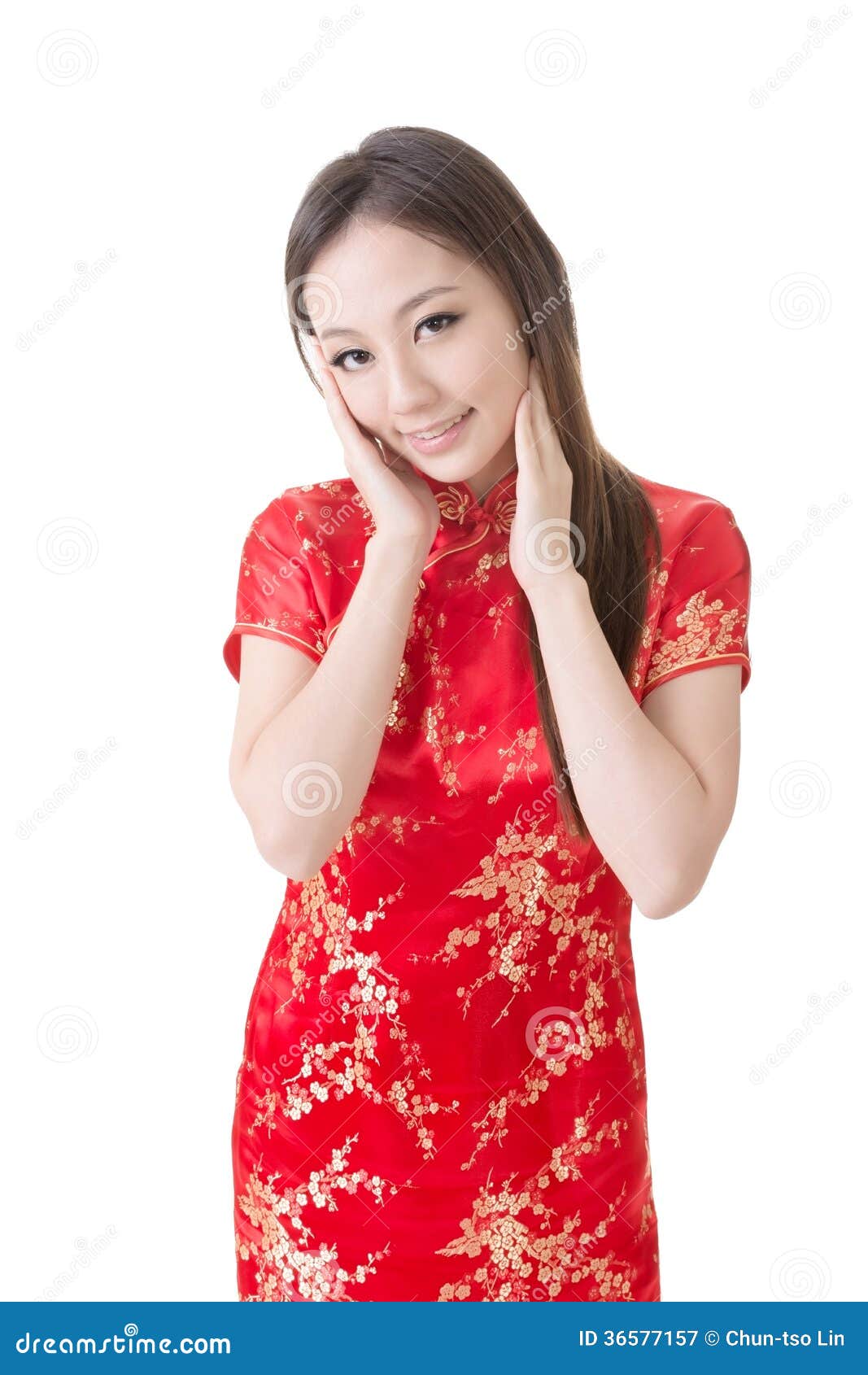 Mujer china imagen de archivo. Imagen de atractivo, encanto - 36577157