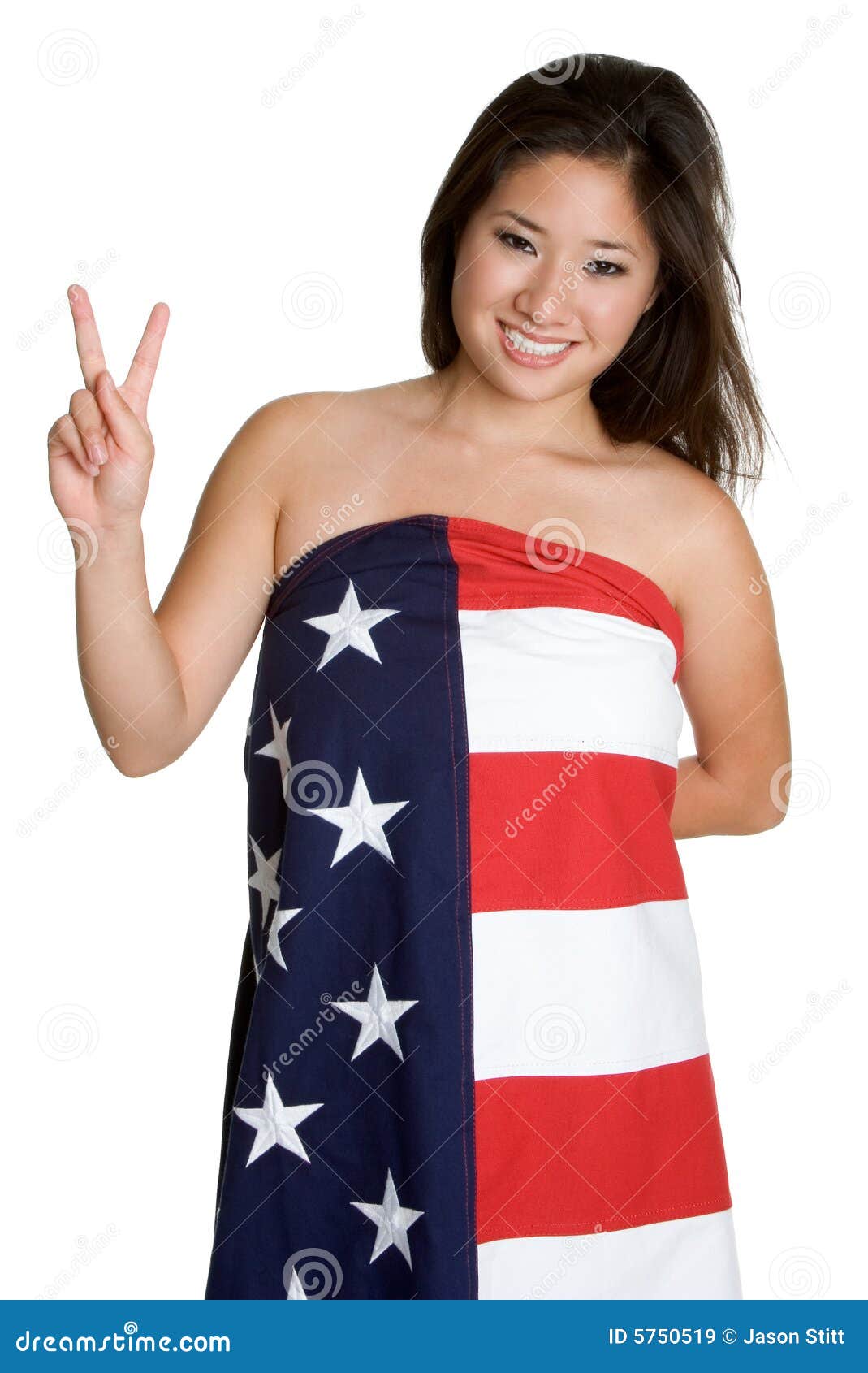 Mujer de la muestra de paz imagen de archivo. Imagen de aislado - 5750519