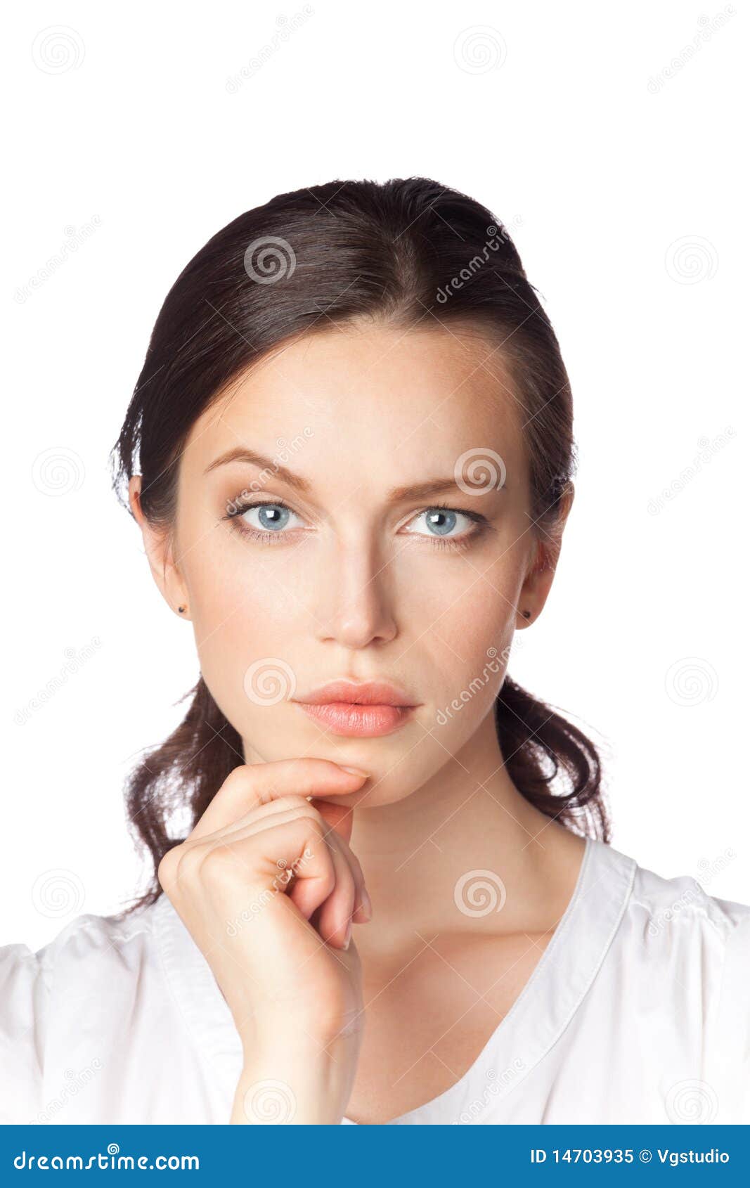 Mujer De Negocios Desconcertada Imagen de archivo - Imagen de ...