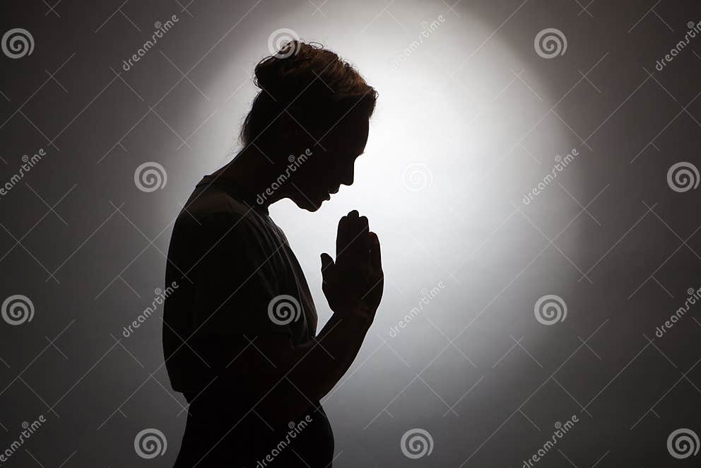 Mujer de rogación foto de archivo. Imagen de implorable - 13717582