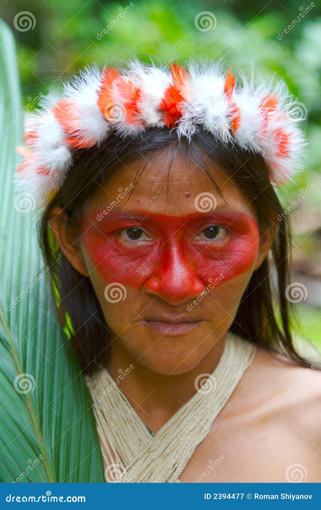 Mujer Del Indio Del Amazonas Imagen de archivo - Imagen de ecuador ...