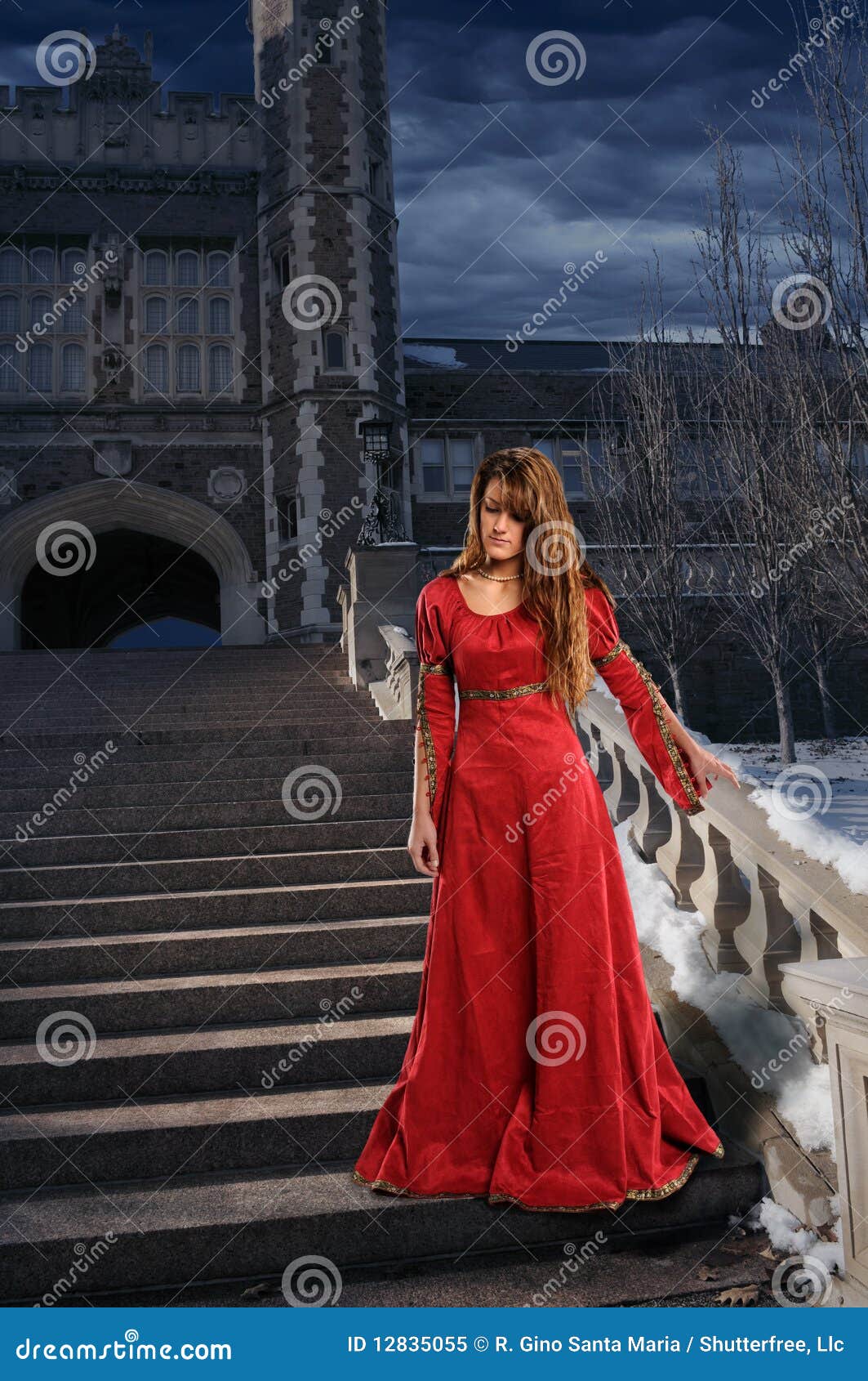Mujer En La Ropa Del Renacimiento Imagen de archivo - Imagen de ropa ...