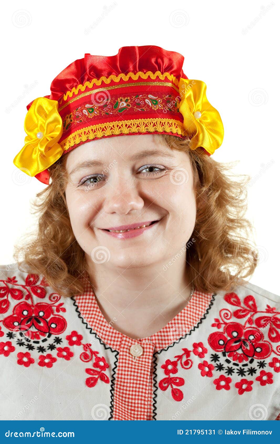 Mujer En La Ropa Popular Rusa Imagen de archivo - Imagen de rusia ...