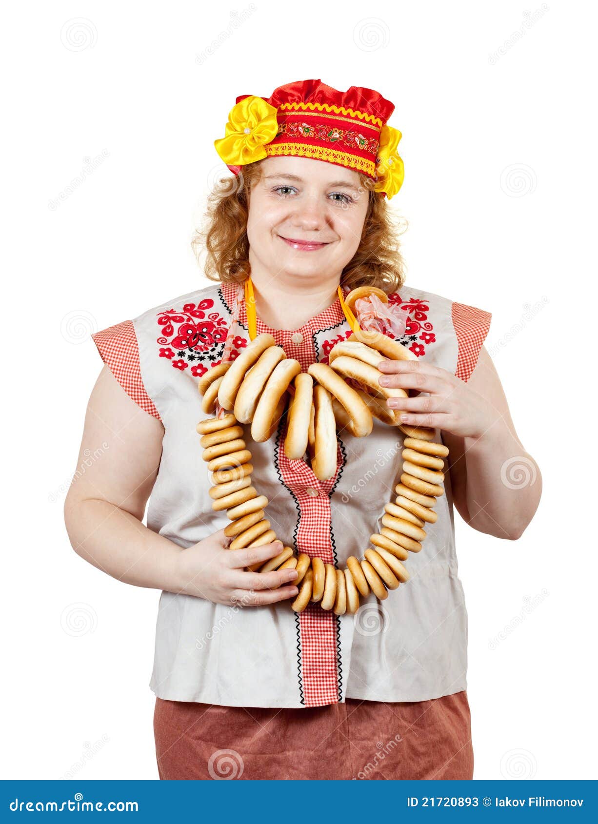 Mujer En La Ropa Tradicional Rusa Imagen de archivo - Imagen de hembra ...