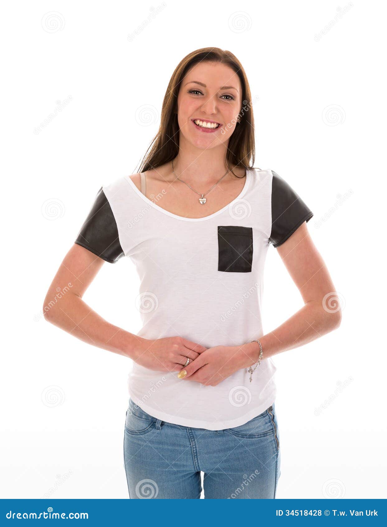 Mujer feliz y contenta foto de archivo. Imagen de contento - 34518428