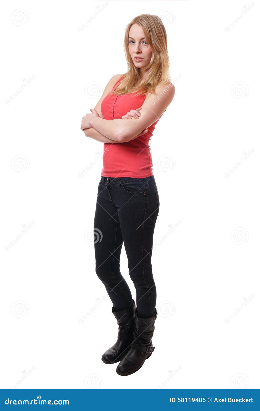 Mujer flaca joven imagen de archivo. Imagen de persona - 58119405