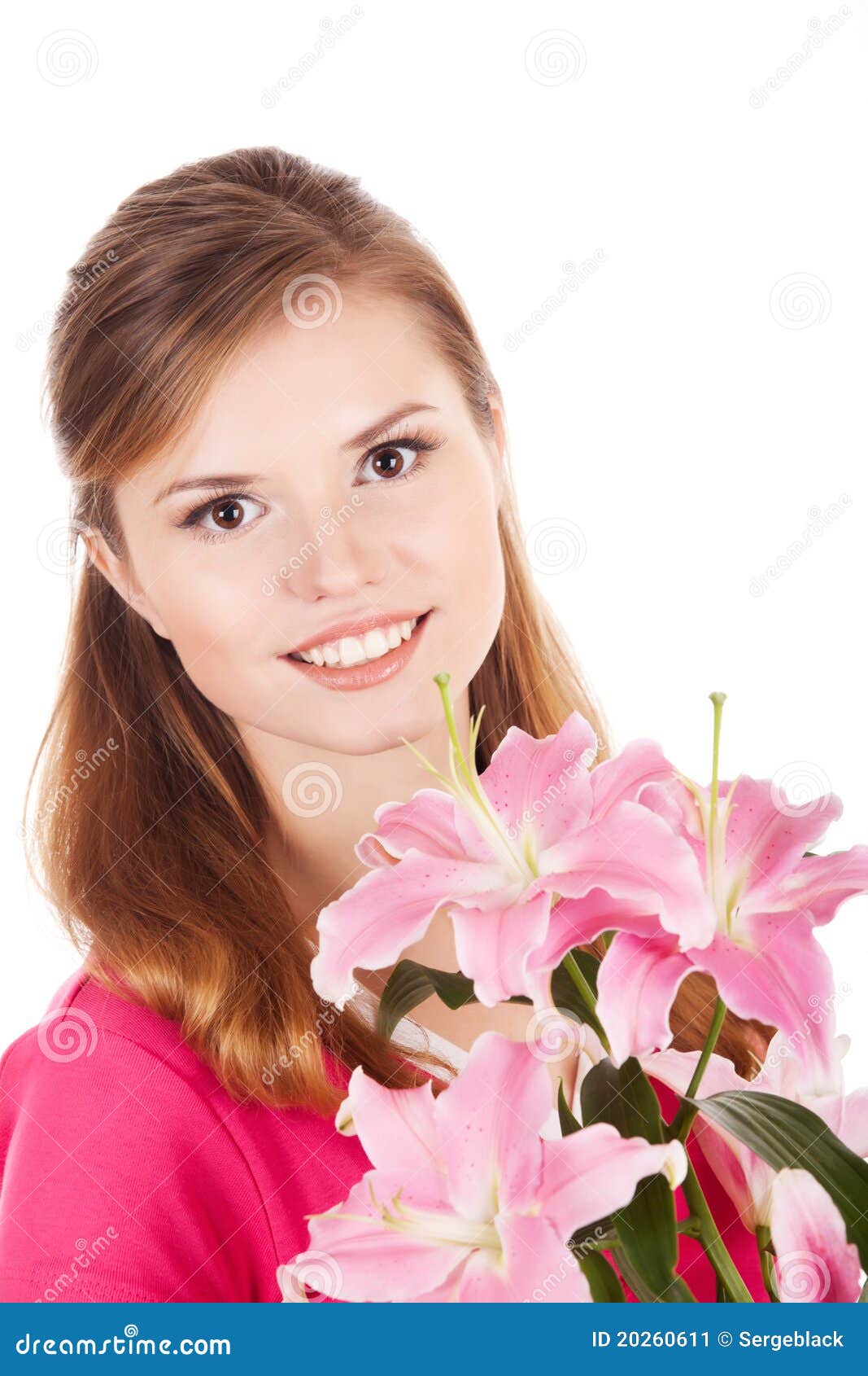 Mujer Hermosa Y Feliz Con Las Flores Imagen de archivo - Imagen de ... Mujer Hermosa Y Feliz Con Las Flores Imagen de archivo - Imagen de ...