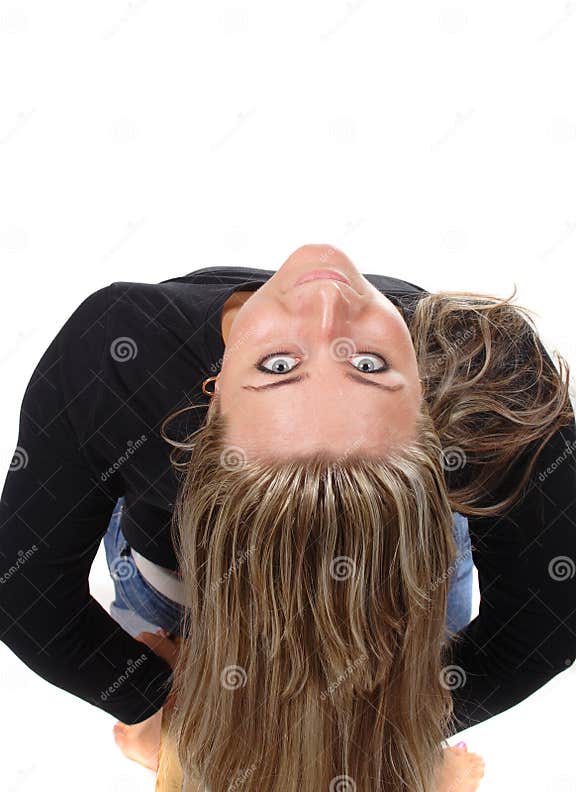 Mujer joven foto de archivo. Imagen de muchacha, primer - 12344976