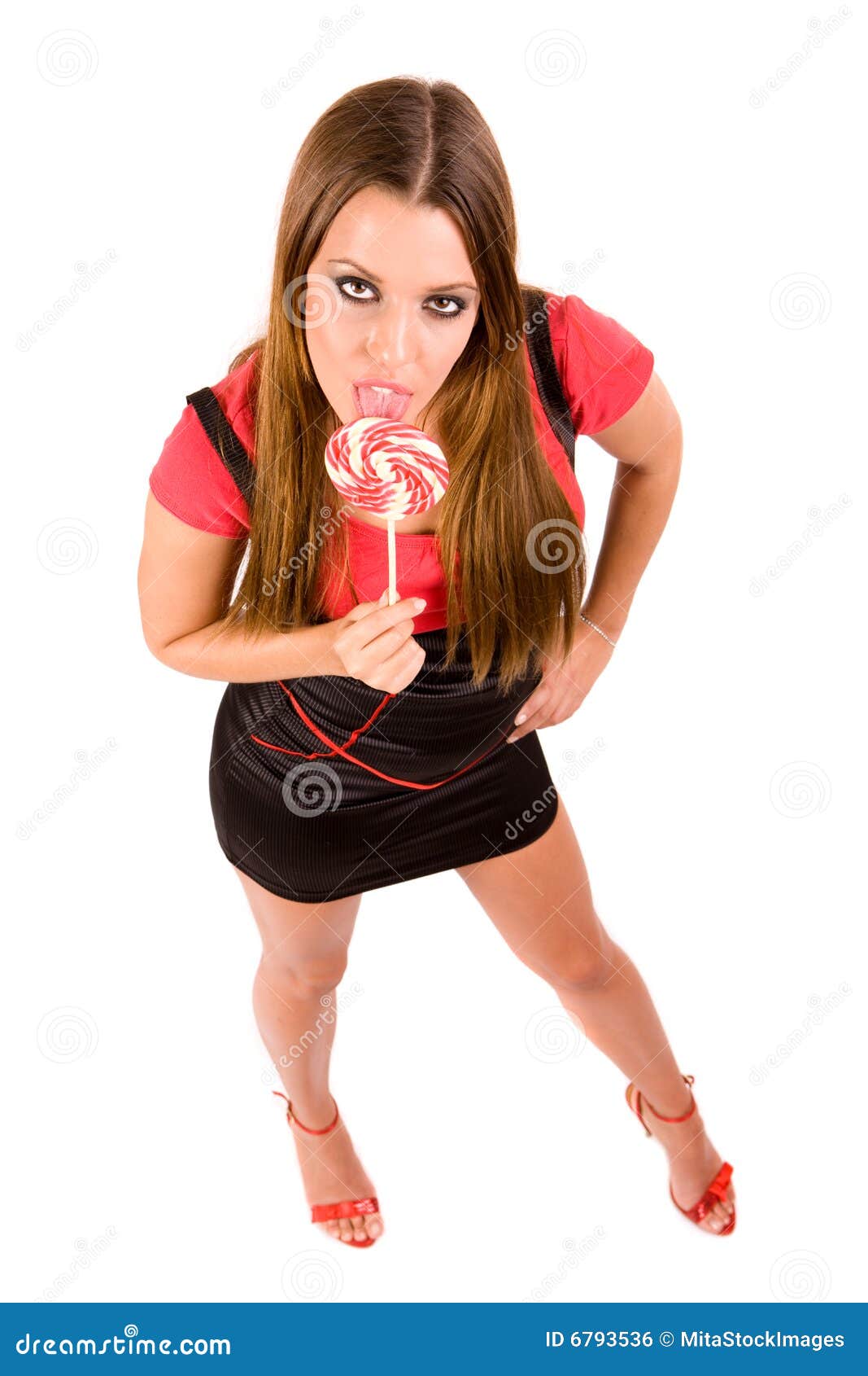 Mujer joven atractiva foto de archivo. Imagen de sensual - 6793536