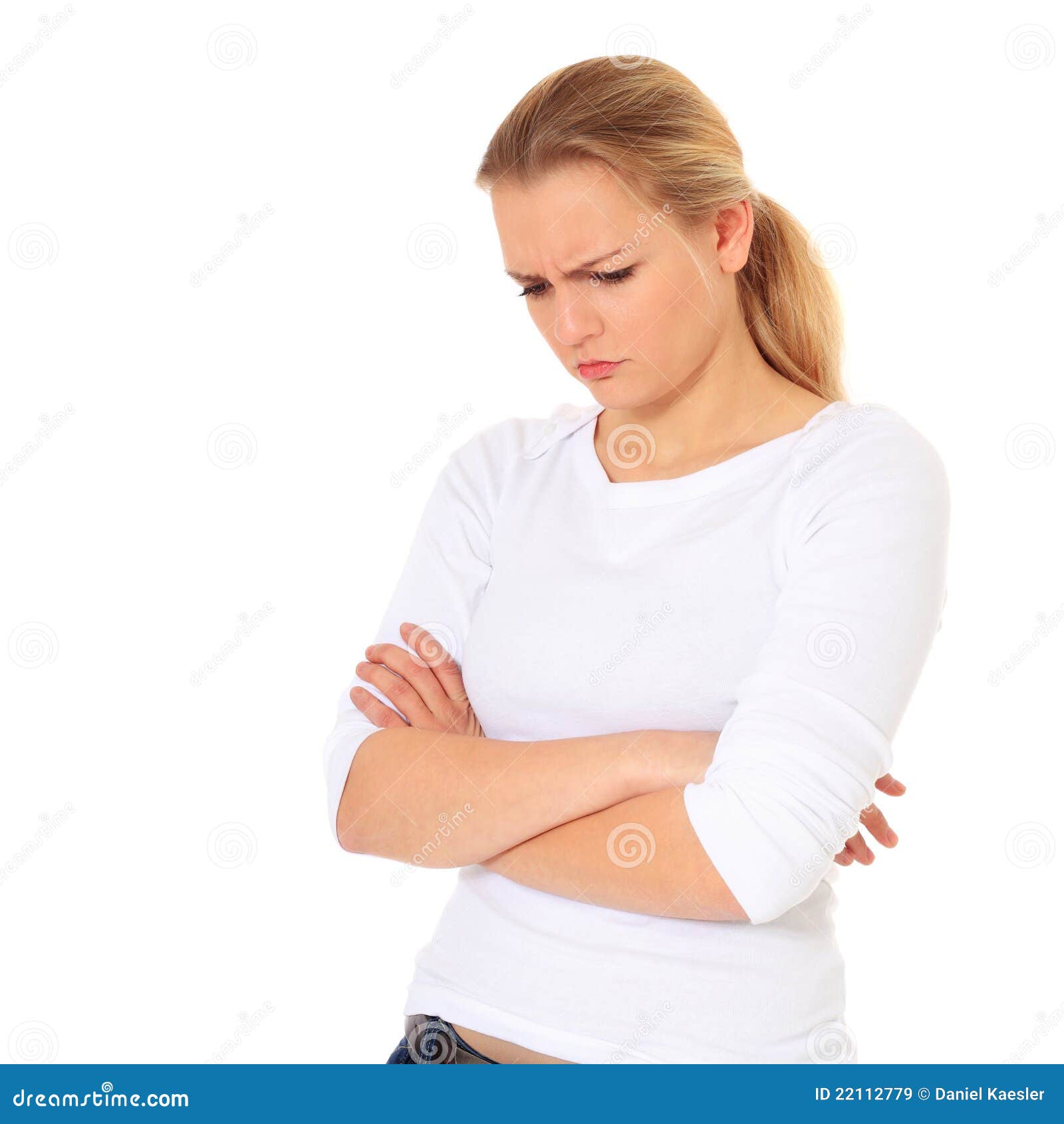 Mujer joven obstinada imagen de archivo. Imagen de muchacha - 22112779