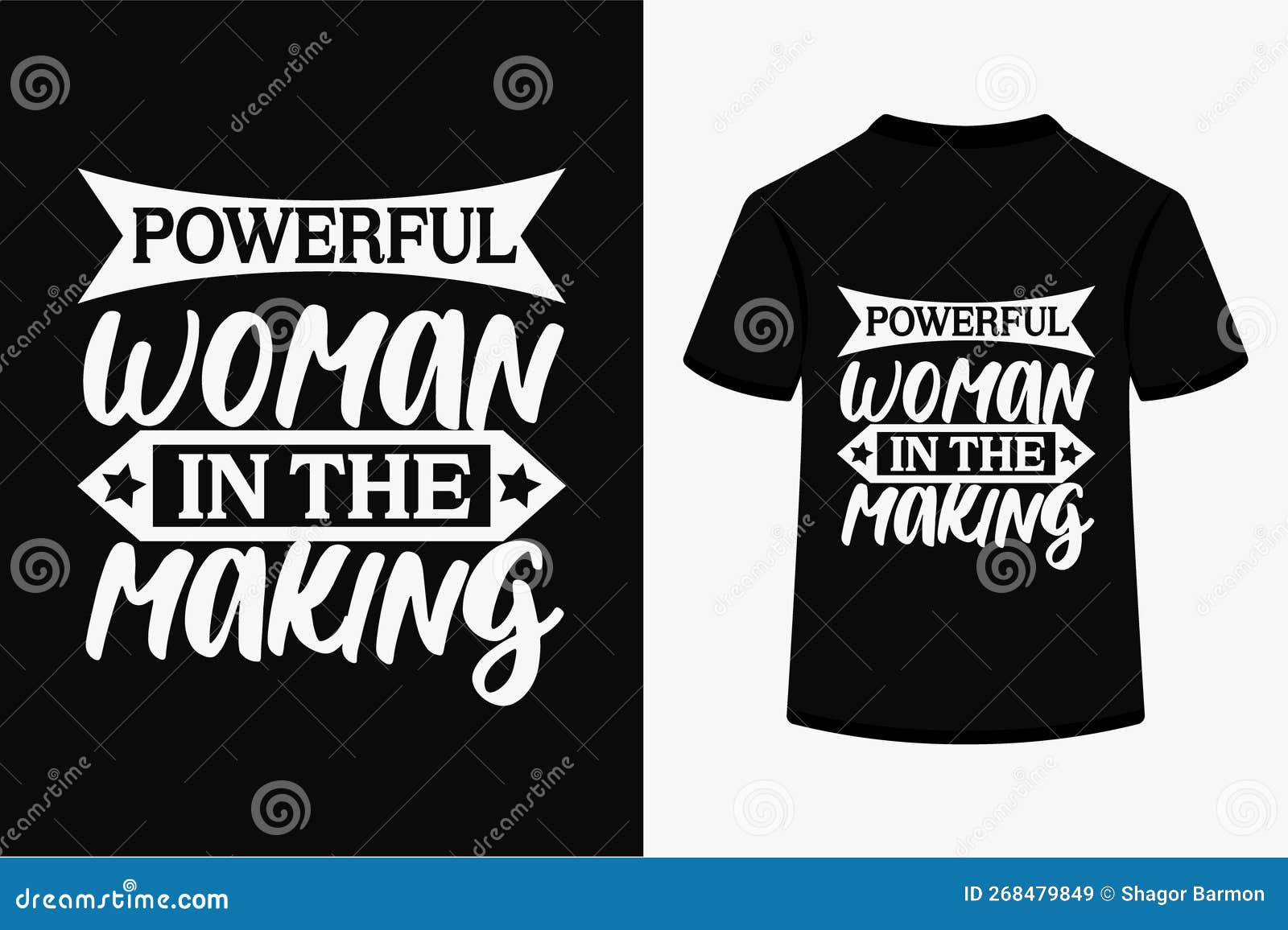 Mujer Poderosa En El Proceso Stock de ilustración - Ilustración de ...