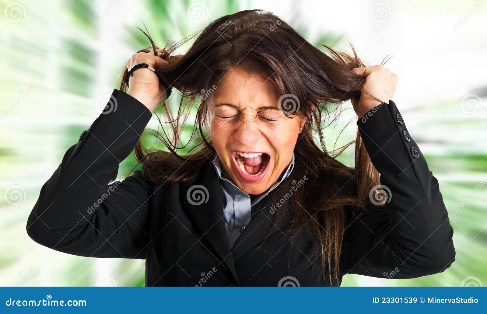 Mujer subrayada imagen de archivo. Imagen de zoom, mujer - 23301539