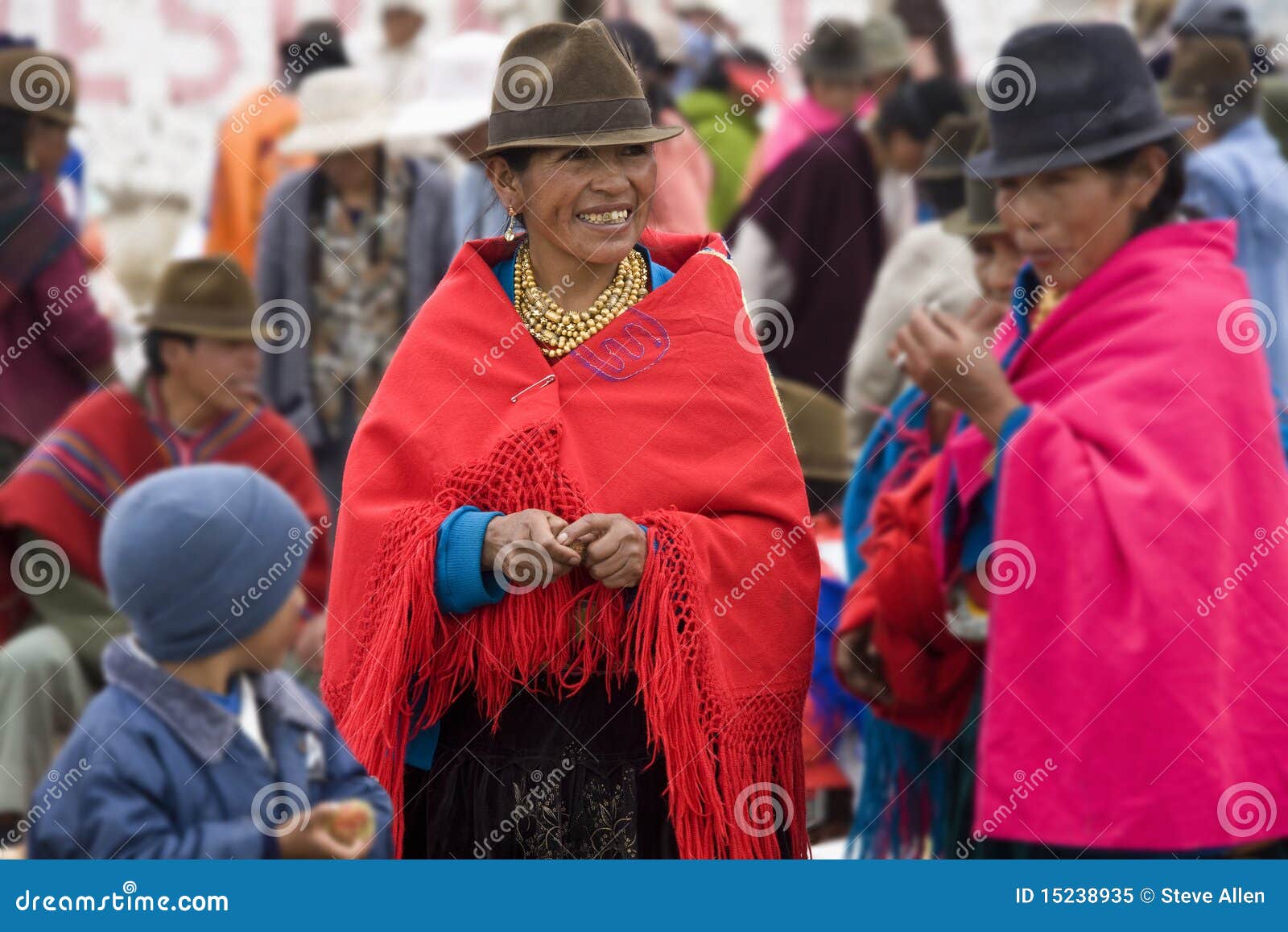 Mujeres Del Ecuadorian - Ecuador Imagen editorial - Imagen de mujer ...
