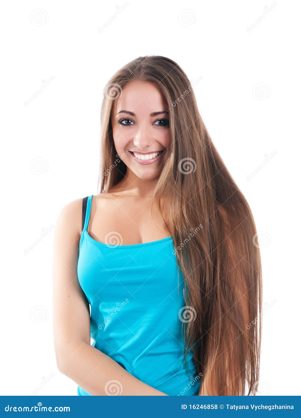 Mujeres lindas felices foto de archivo. Imagen de sonriente - 16246858