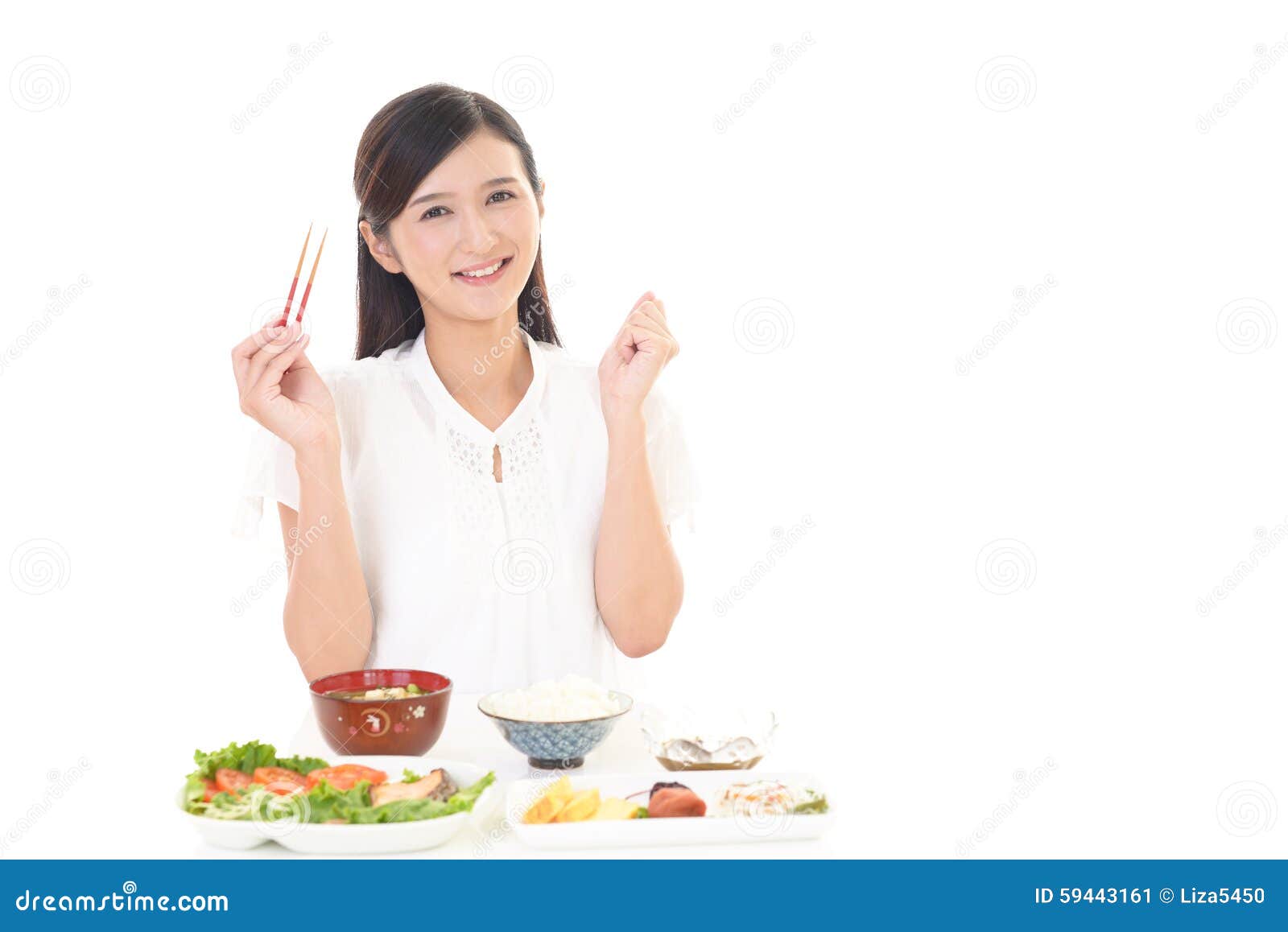 Mujeres Que Comen Las Comidas Imagen de archivo - Imagen de cocina ...