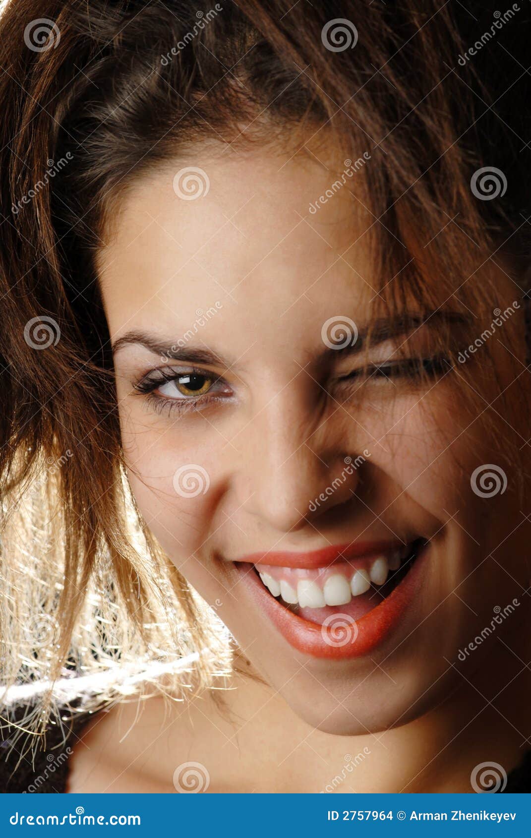 Mujerzuela descarada foto de archivo. Imagen de expresar - 2757964