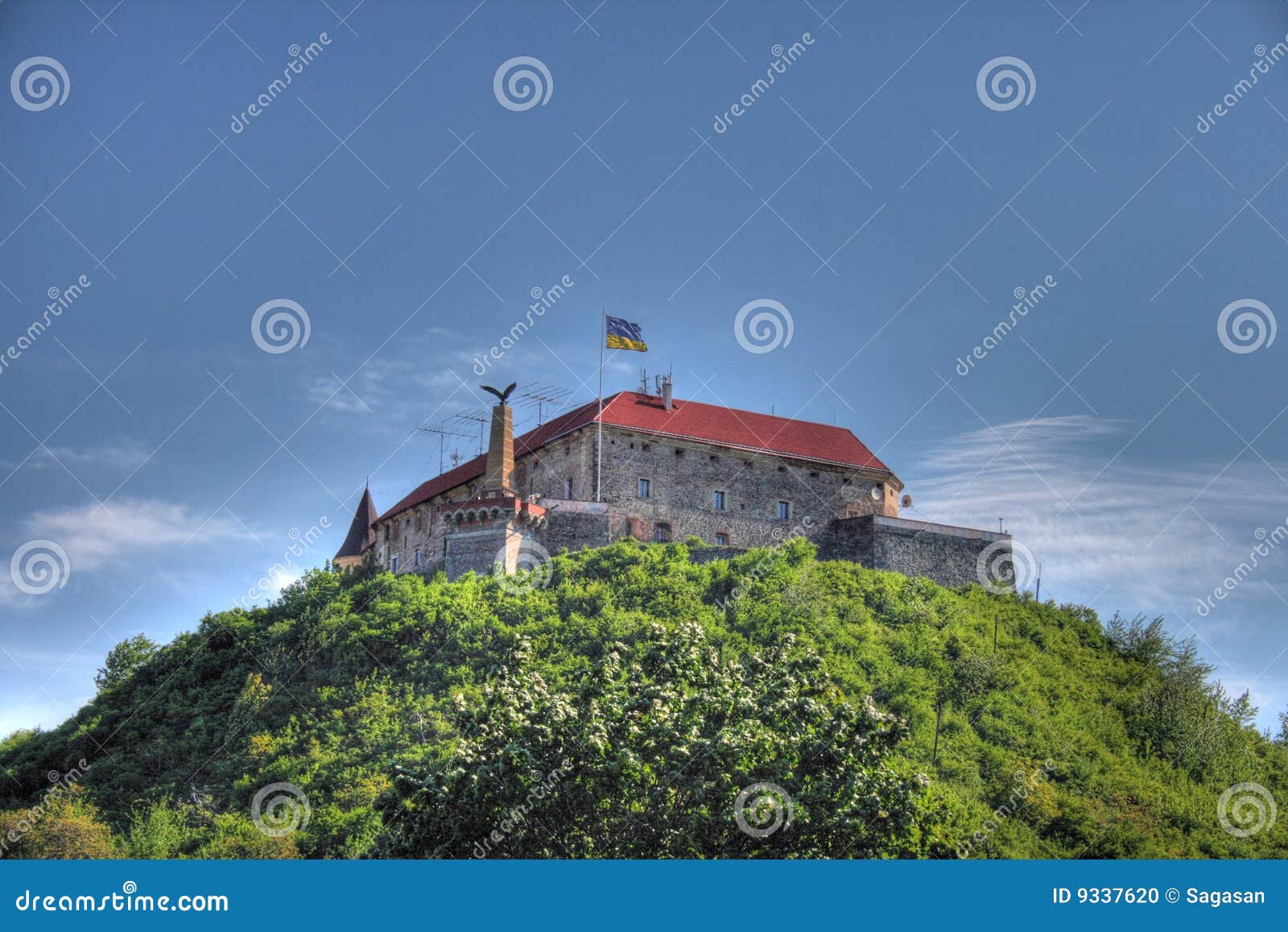 Mukachevo stock photo. Image of ruin, history, architecture - 9337620