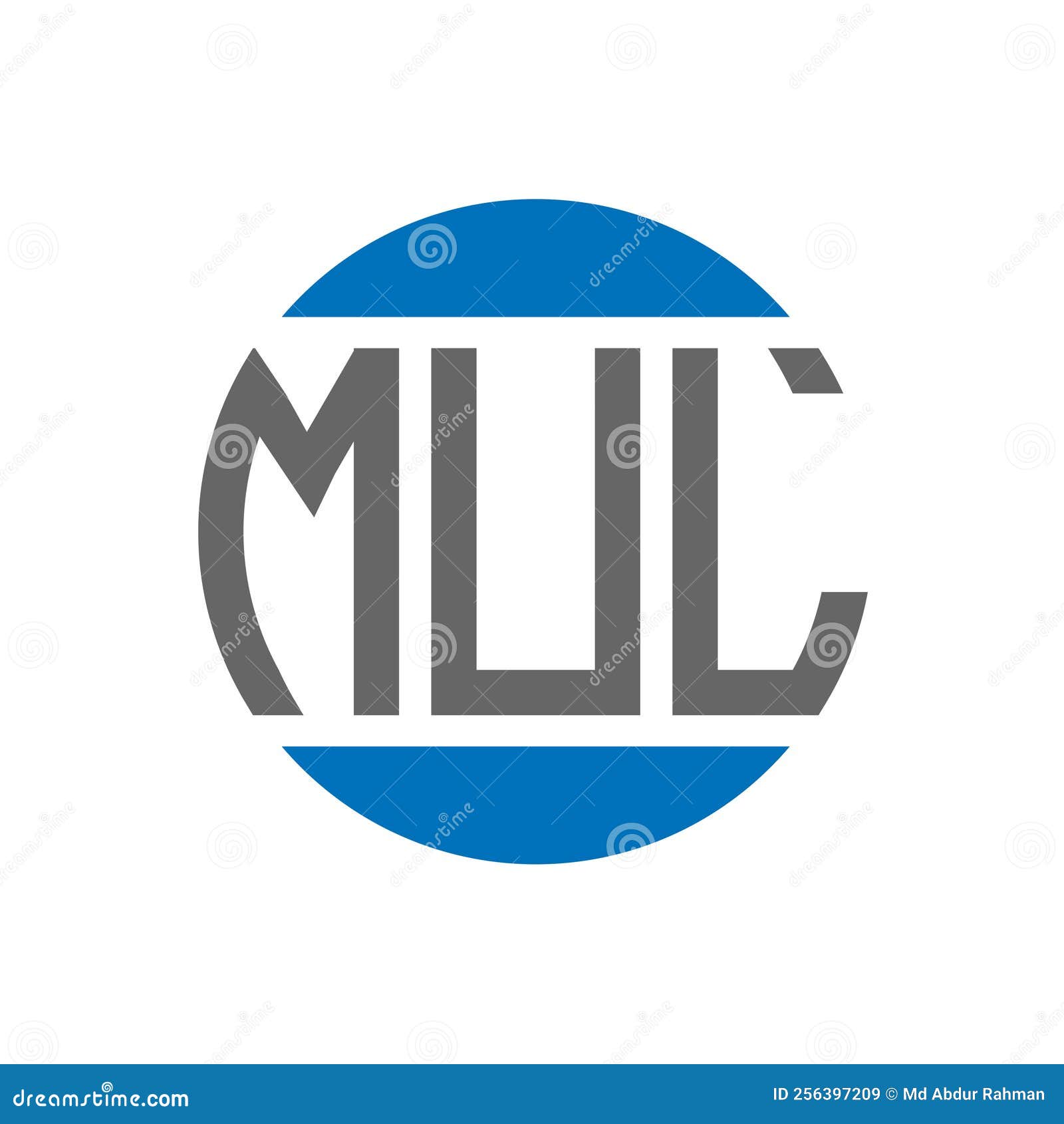 MUL Letter Logo Design on White Background. MUL Creative Initials ...