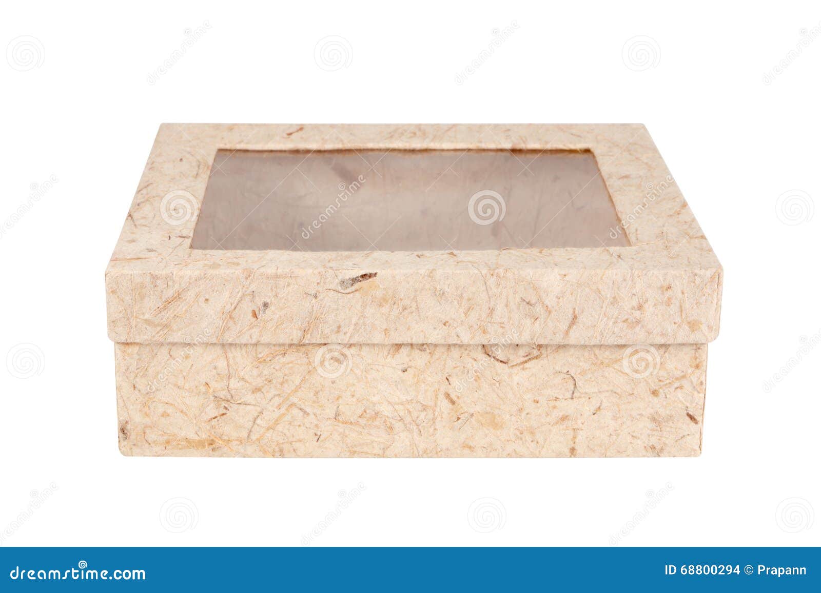Mulberry Paper Box Isolated Stock Photo - Image of empty, package: 68800294