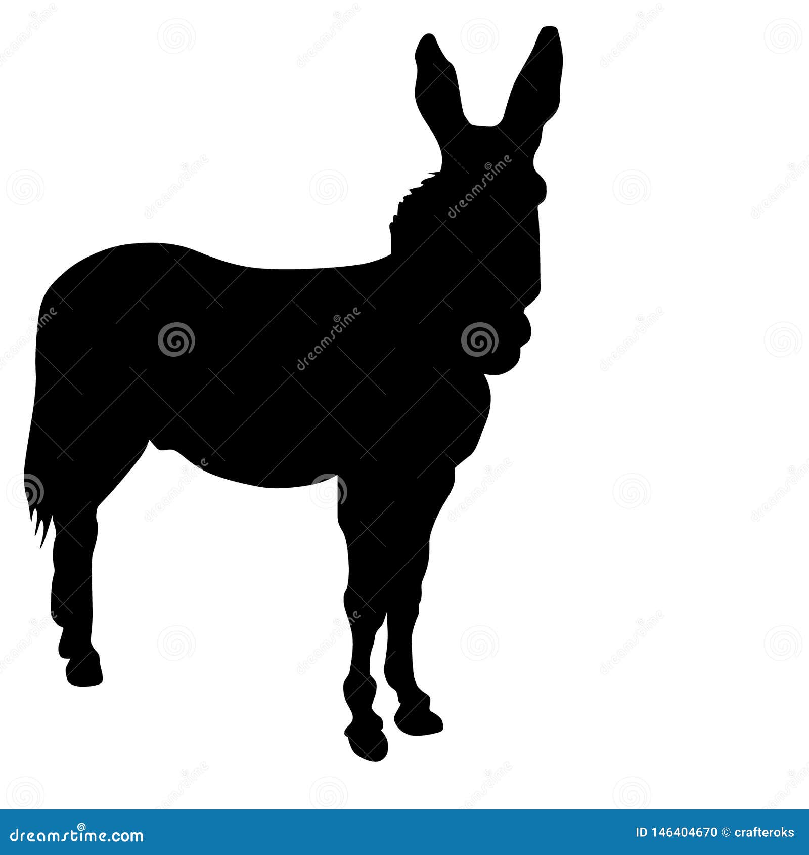 Mule Vector Eps Illustration By Crafteroks | CartoonDealer.com #146404804