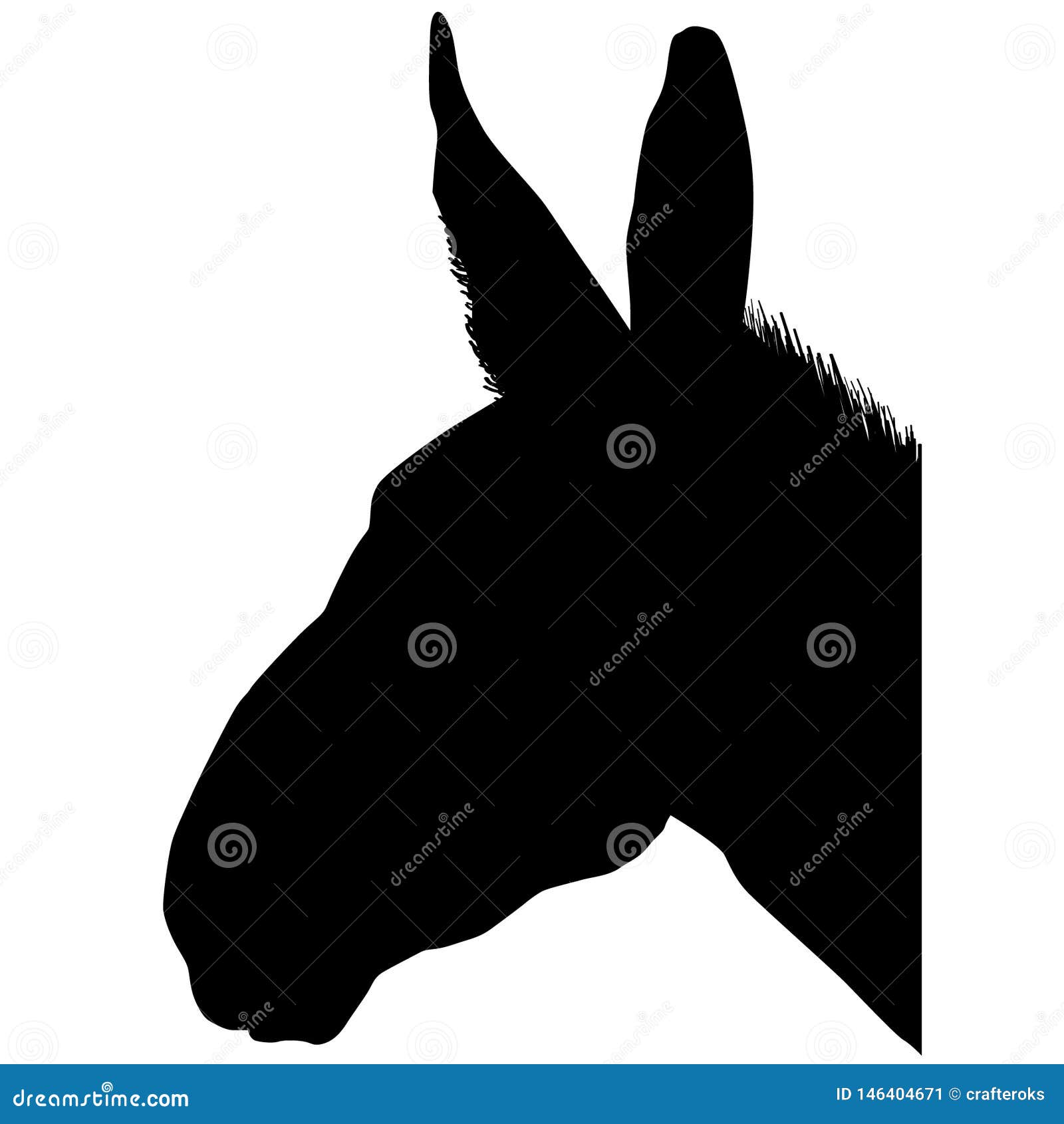 Mule Vector Eps Illustration By Crafteroks | CartoonDealer.com #146404623