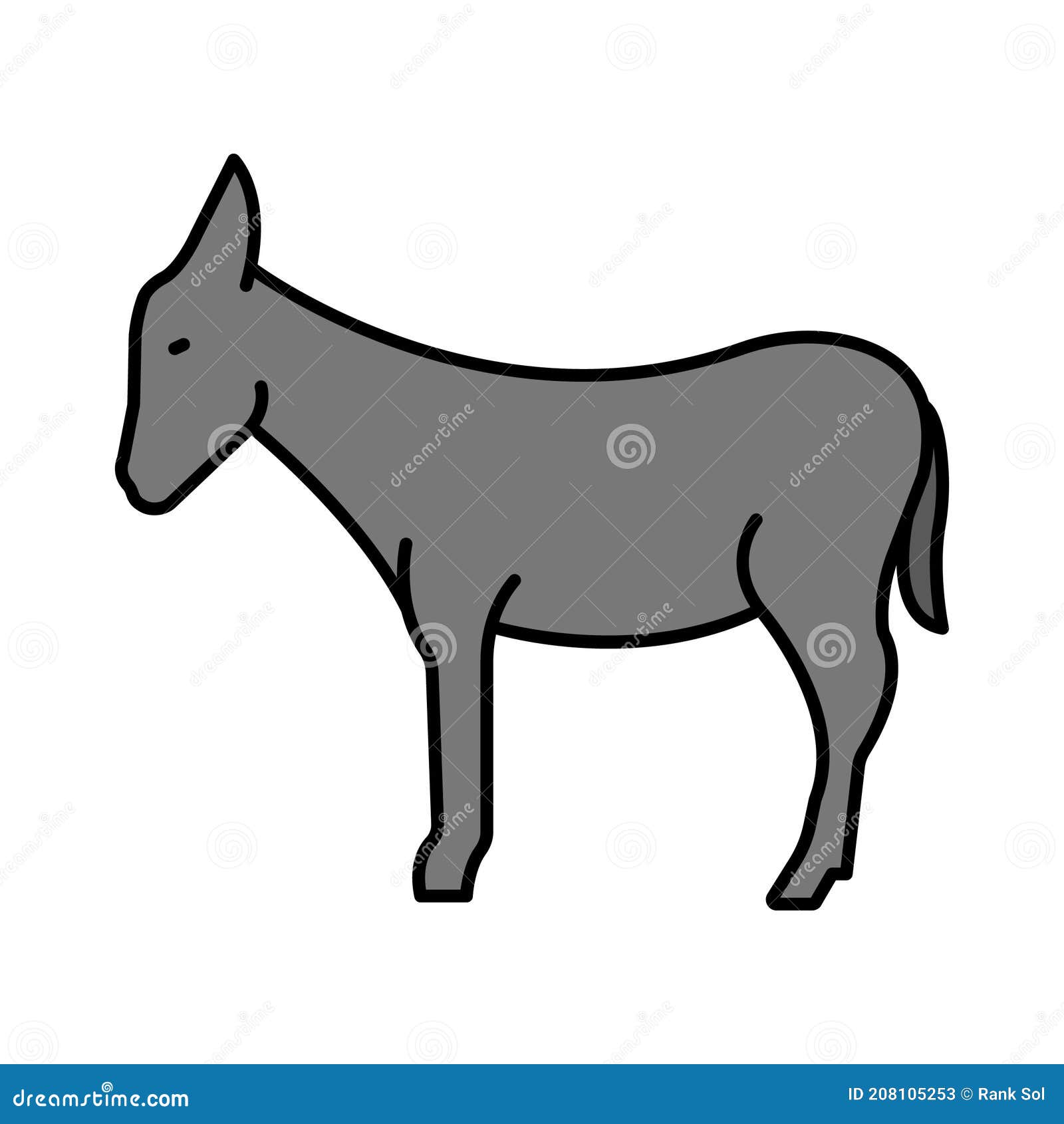 Mules Isolated Vector Icon that Can Be Easily Modified or Edited Stock ...