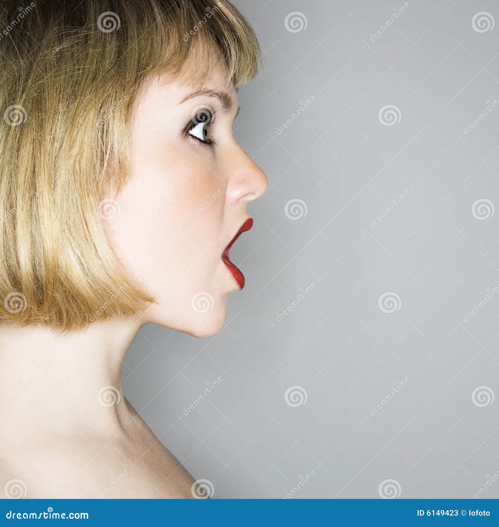 Mulher em choque. imagem de stock. Imagem de mulheres - 6149423