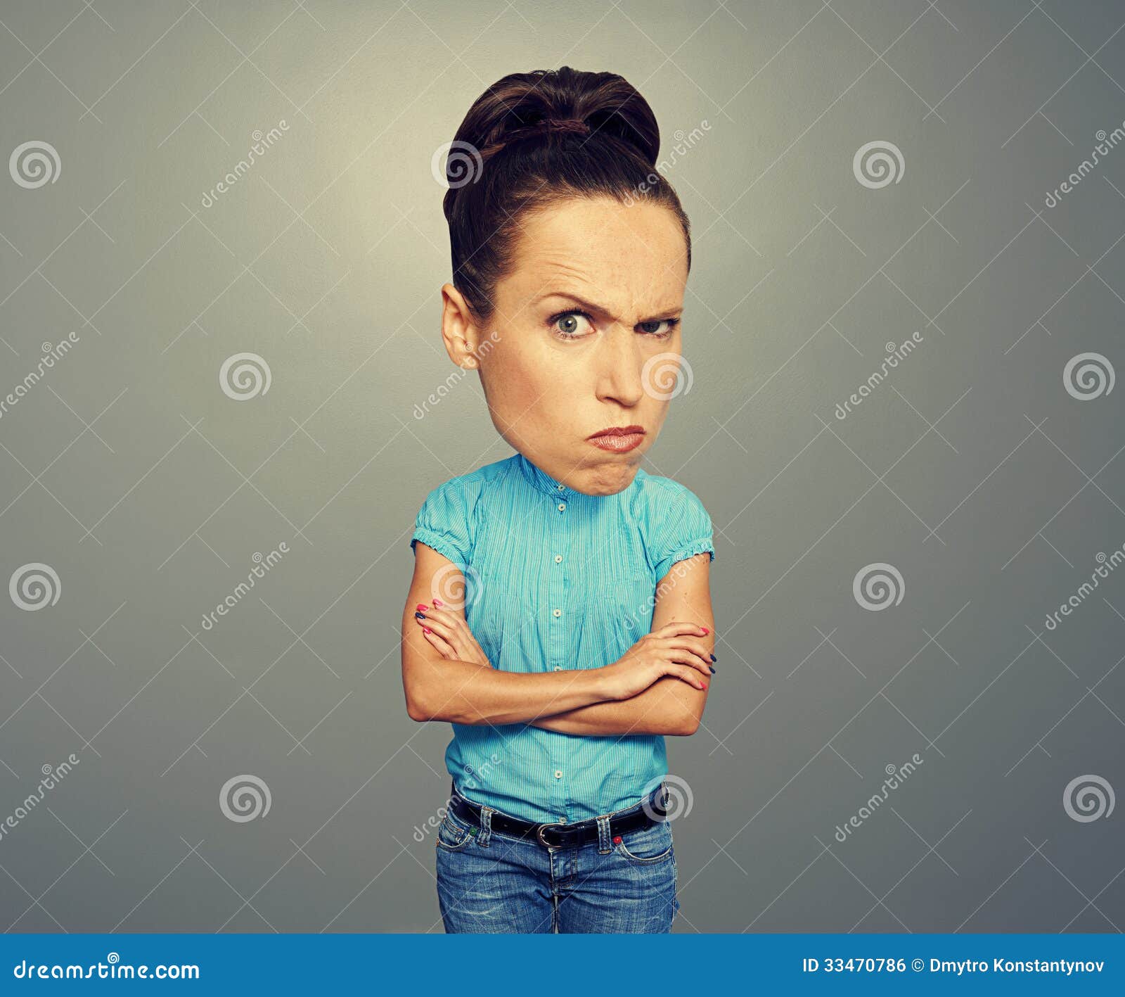 Mulher irritada foto de stock. Imagem de olhar, perplexa - 33470786