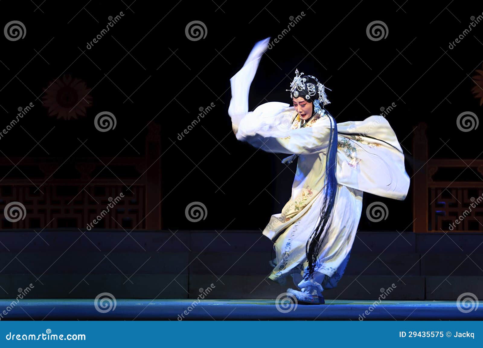 Mulian Drama of Chinese Qi Opera Performer Editorial Image - Image of ...
