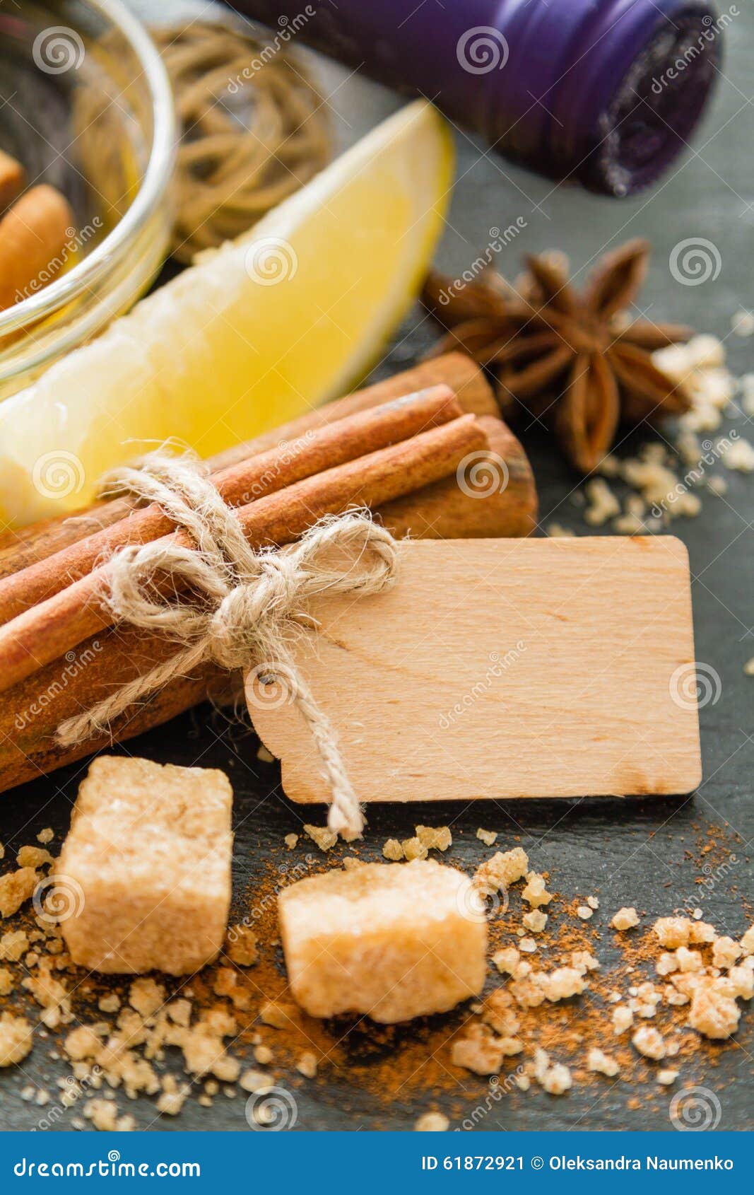 Mulled wine ingredients stock image. Image of xmas, celebration - 61872921