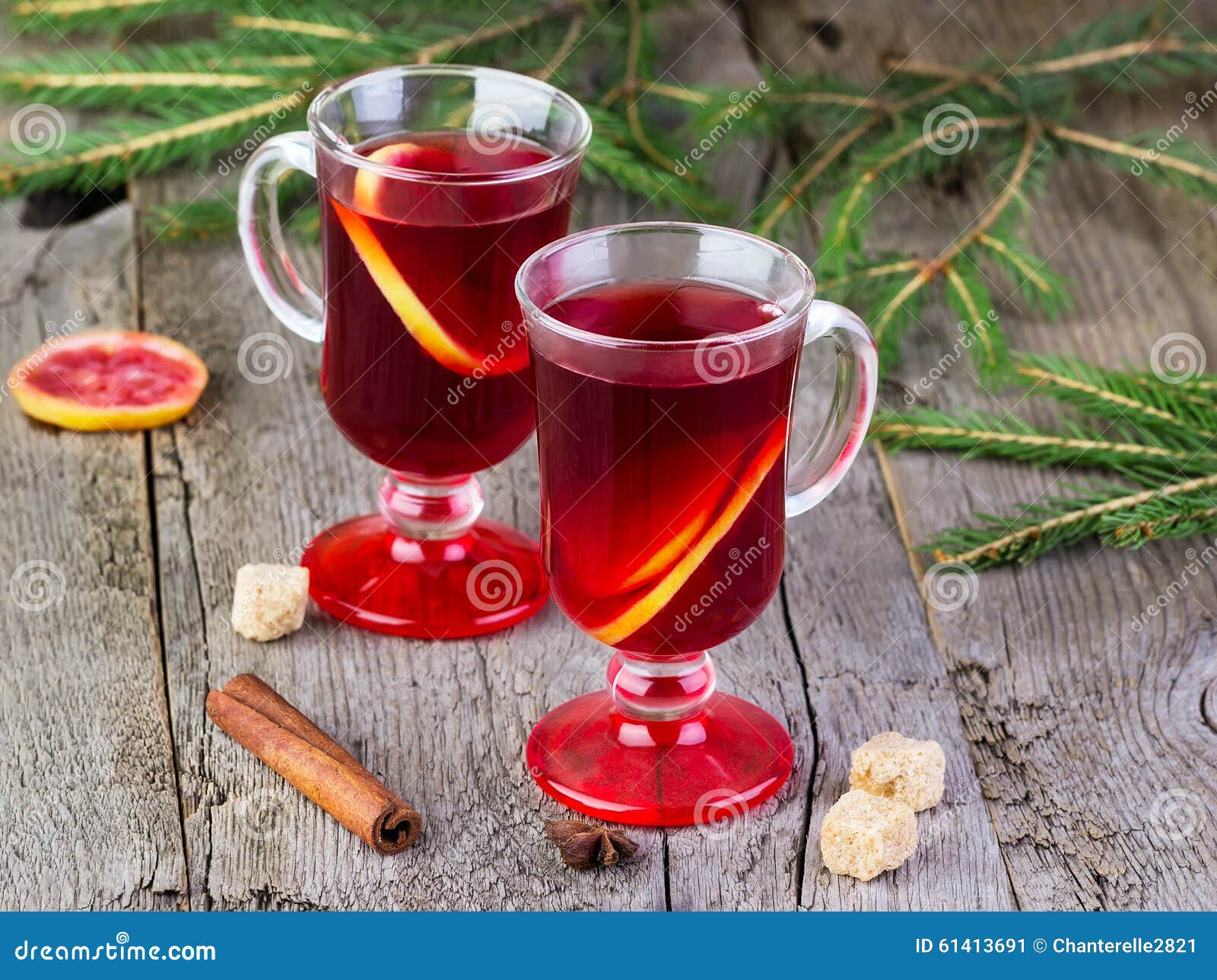 Mulled wine from red wine stock image. Image of carnation - 61413691