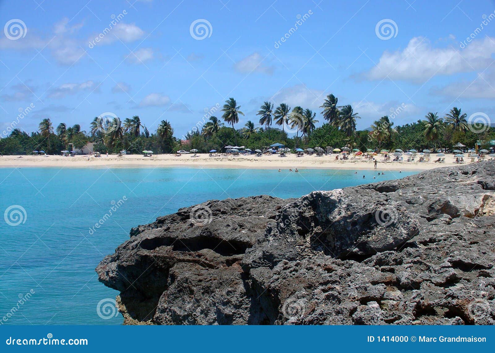 Mullet Bay St Maarten stock photo. Image of martinique - 1414000